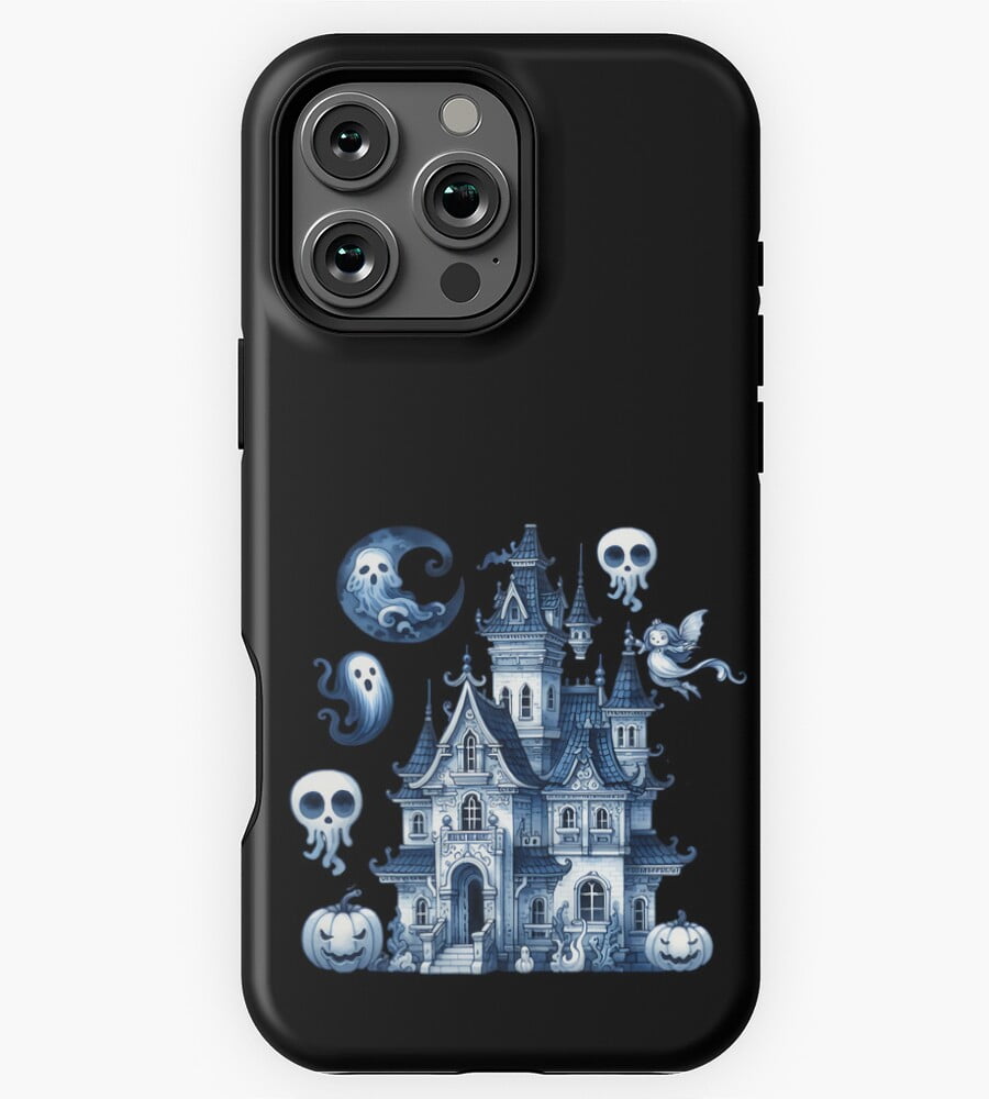 Haunted Mansion Night Spooky GA3859 Phone Case for iPhone 11 to 17 Pro ...