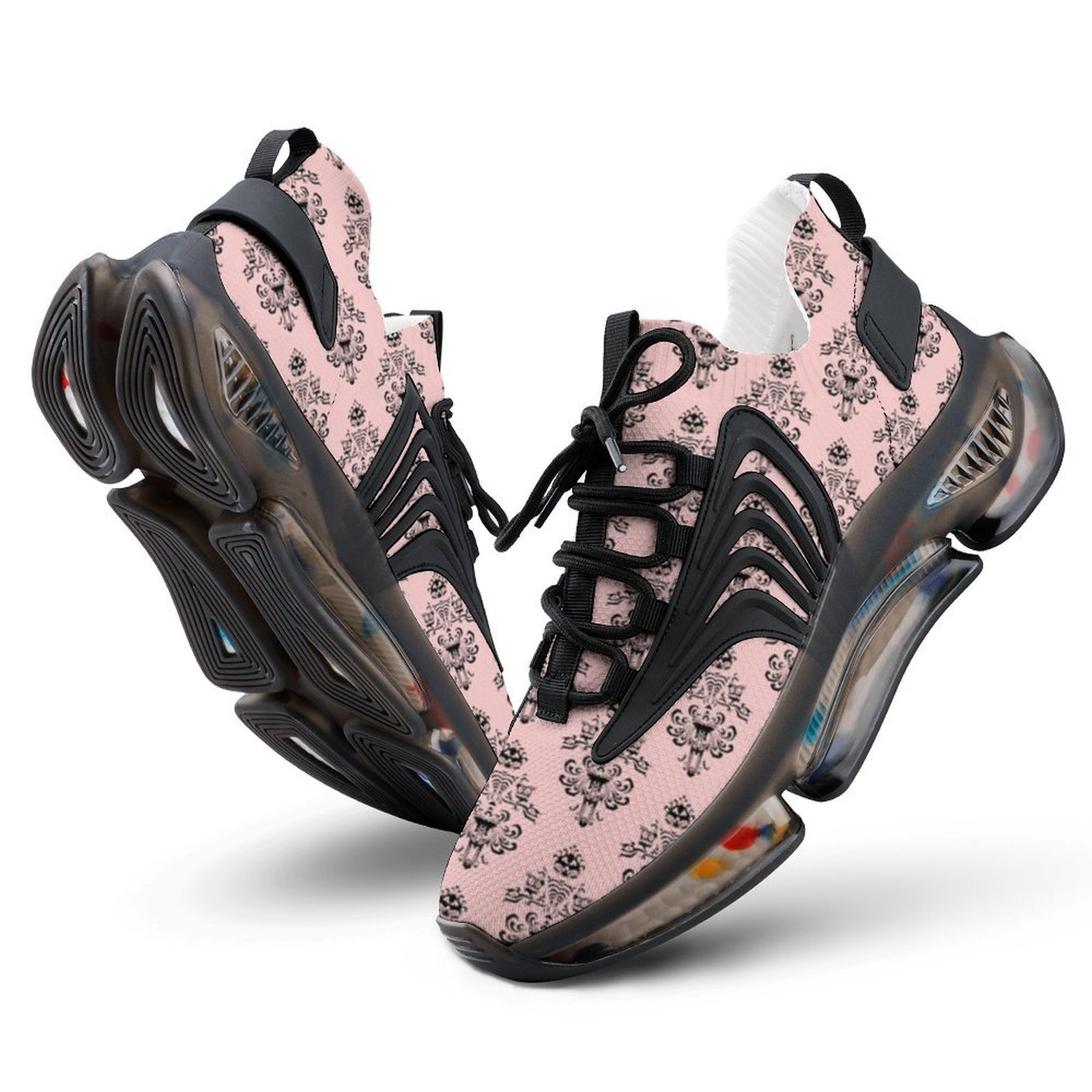 Haunted Mansion Pink Walking Shoes for Men Woman Lightweight Tennis ...
