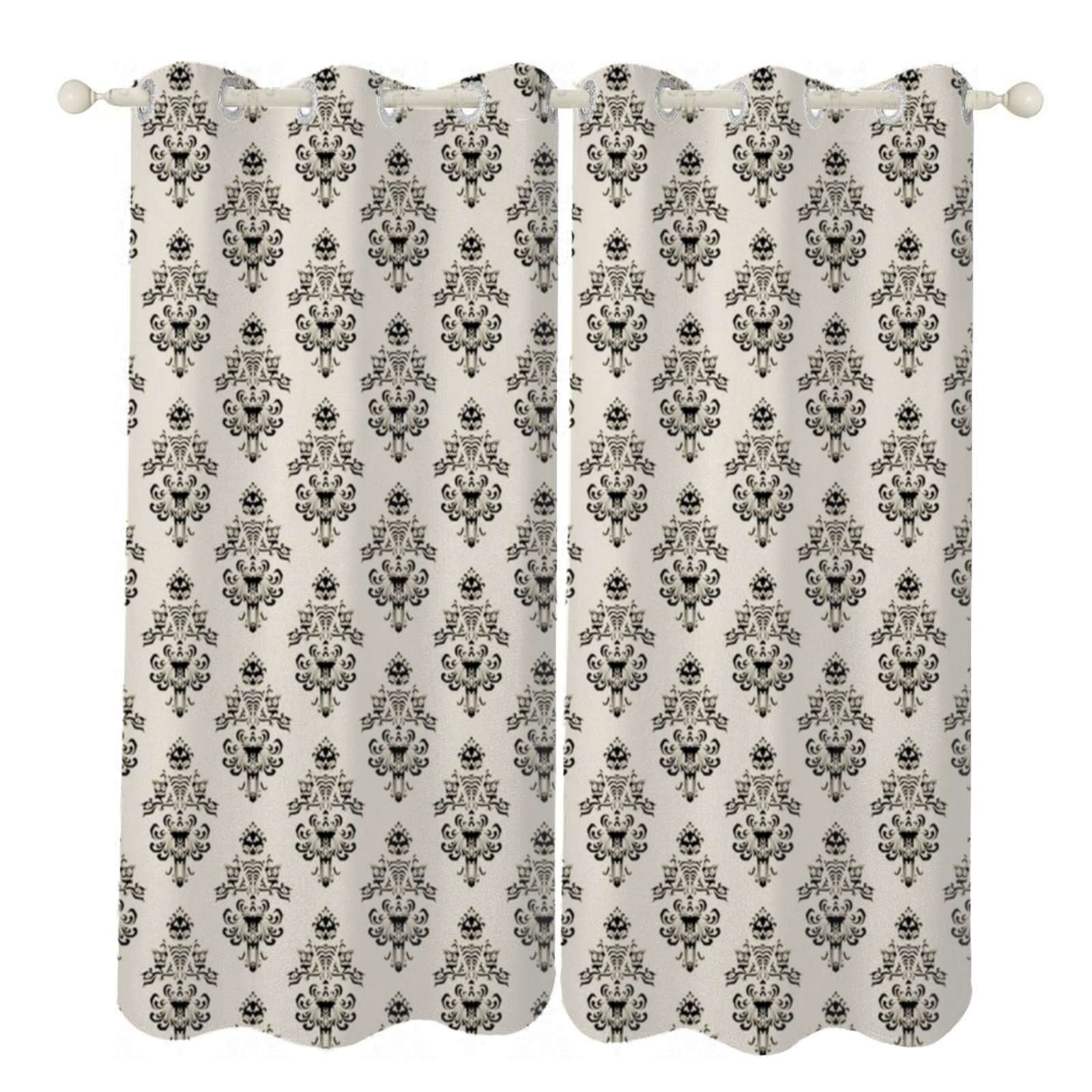 Haunted Mansion Sunshade Curtains Home Bedroom Living Room Dining Room ...