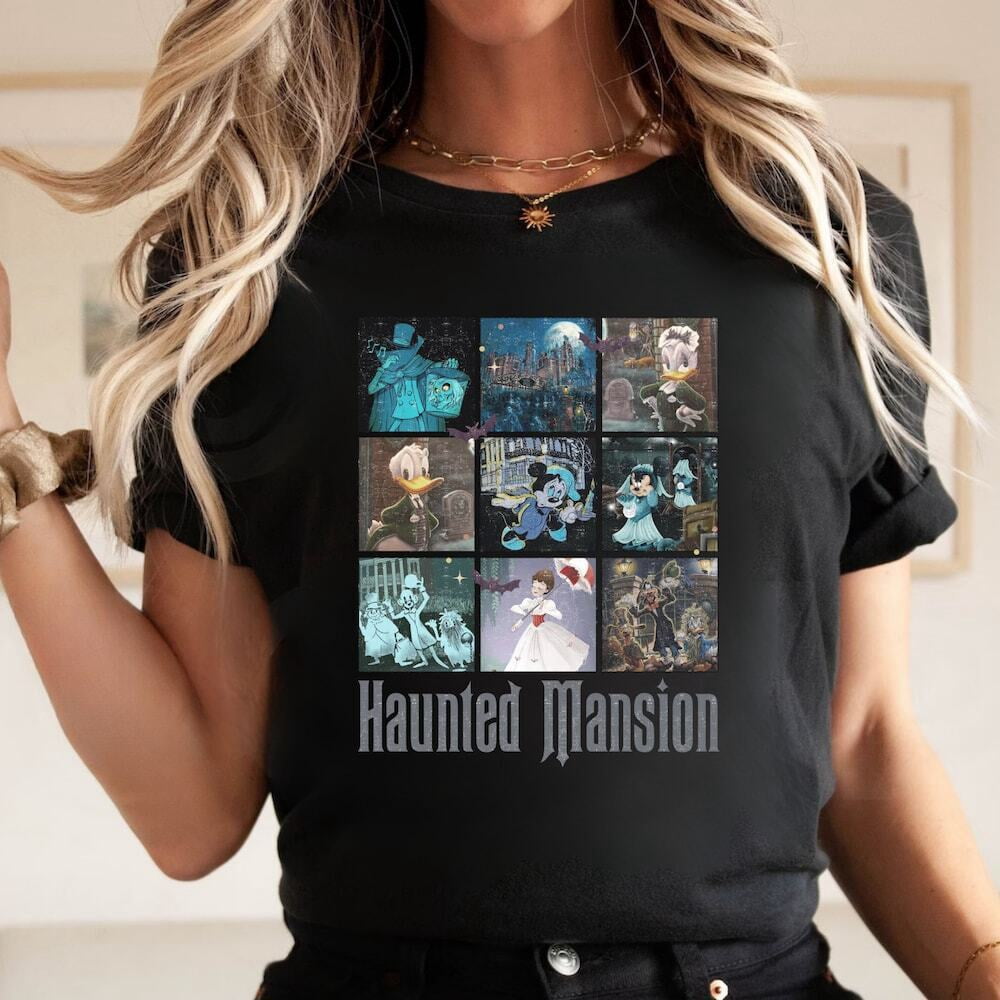 Haunted Mansion T-Shirt, The Haunted Mansion Shirt, Stretching Room ...