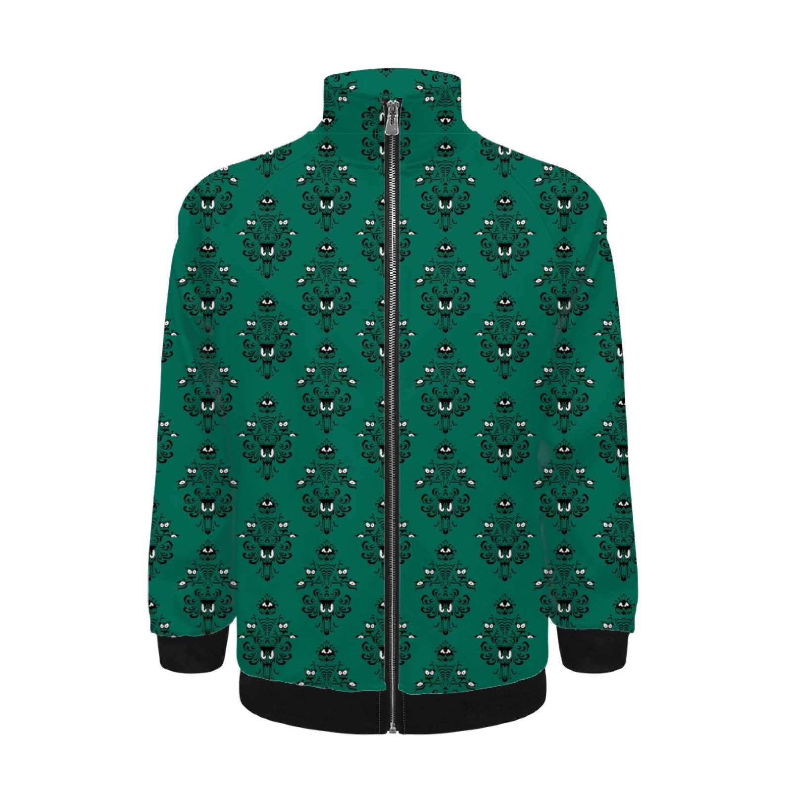 Haunted Mansion Ultramarine Green Jacket Men's Street Cool Long Sleeves ...