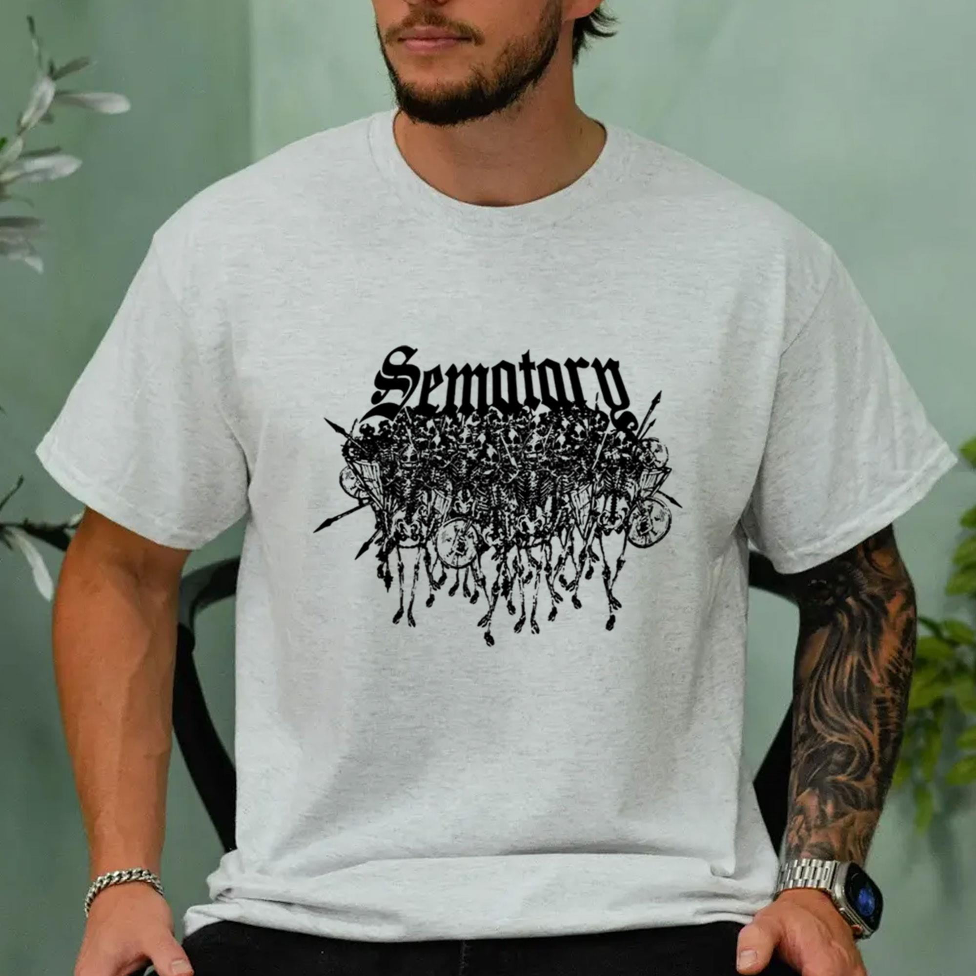 Haunted Mound Sematary Skellingtons Album Tour Merch T-Shirt - All ...