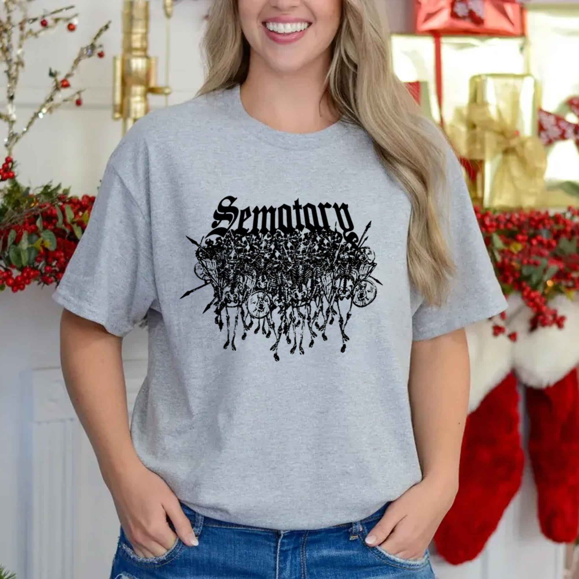 Haunted Mound Sematary Skellingtons Album Tour Merch T-Shirt - All ...