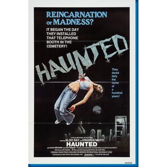 Haunted Movie Poster Art Poster 24x36 Unframed, Age: Adults, Rectangle ...