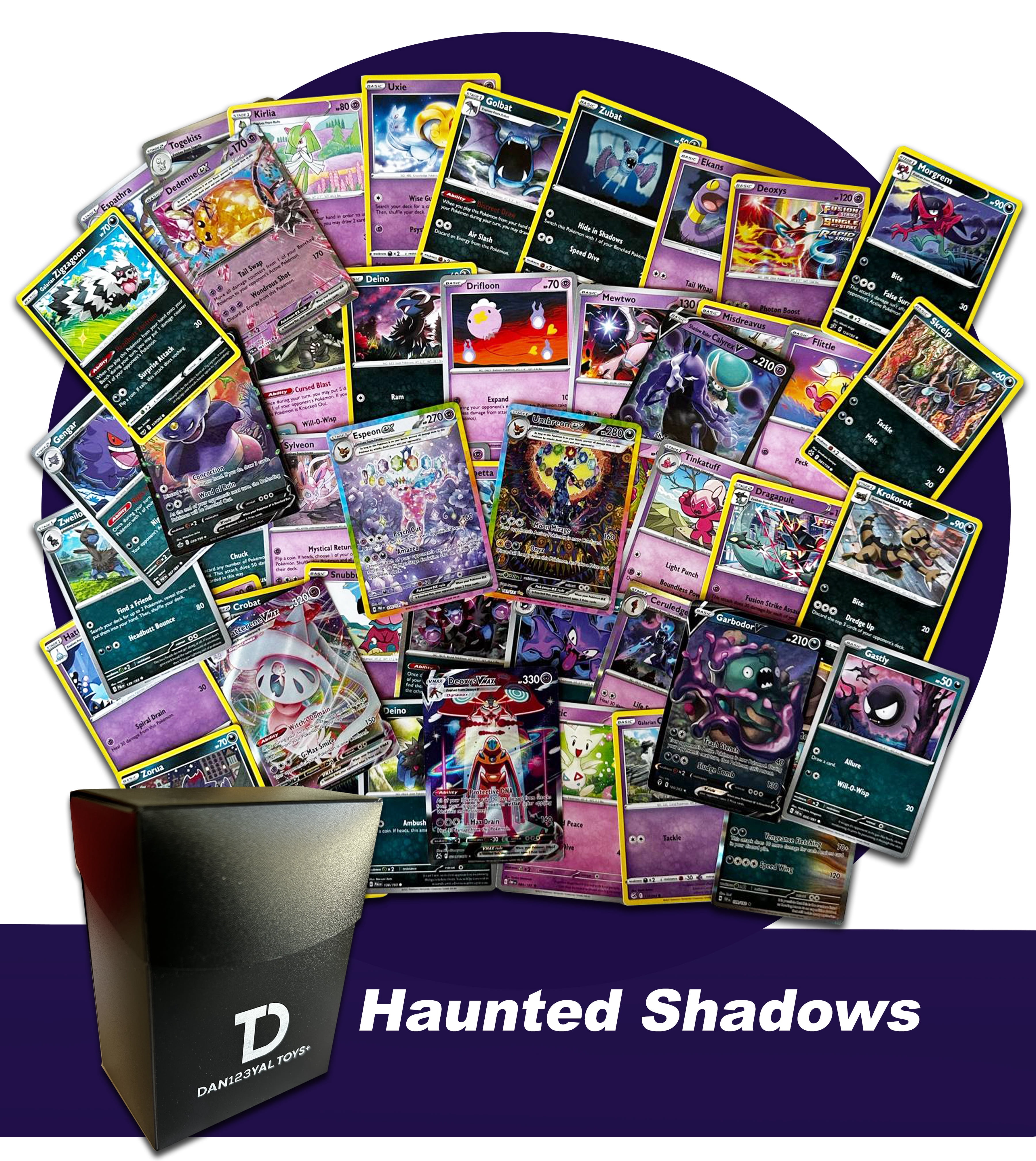 Haunted Shadows Bundle Pokémon Compatible TCG Random Assortment ...