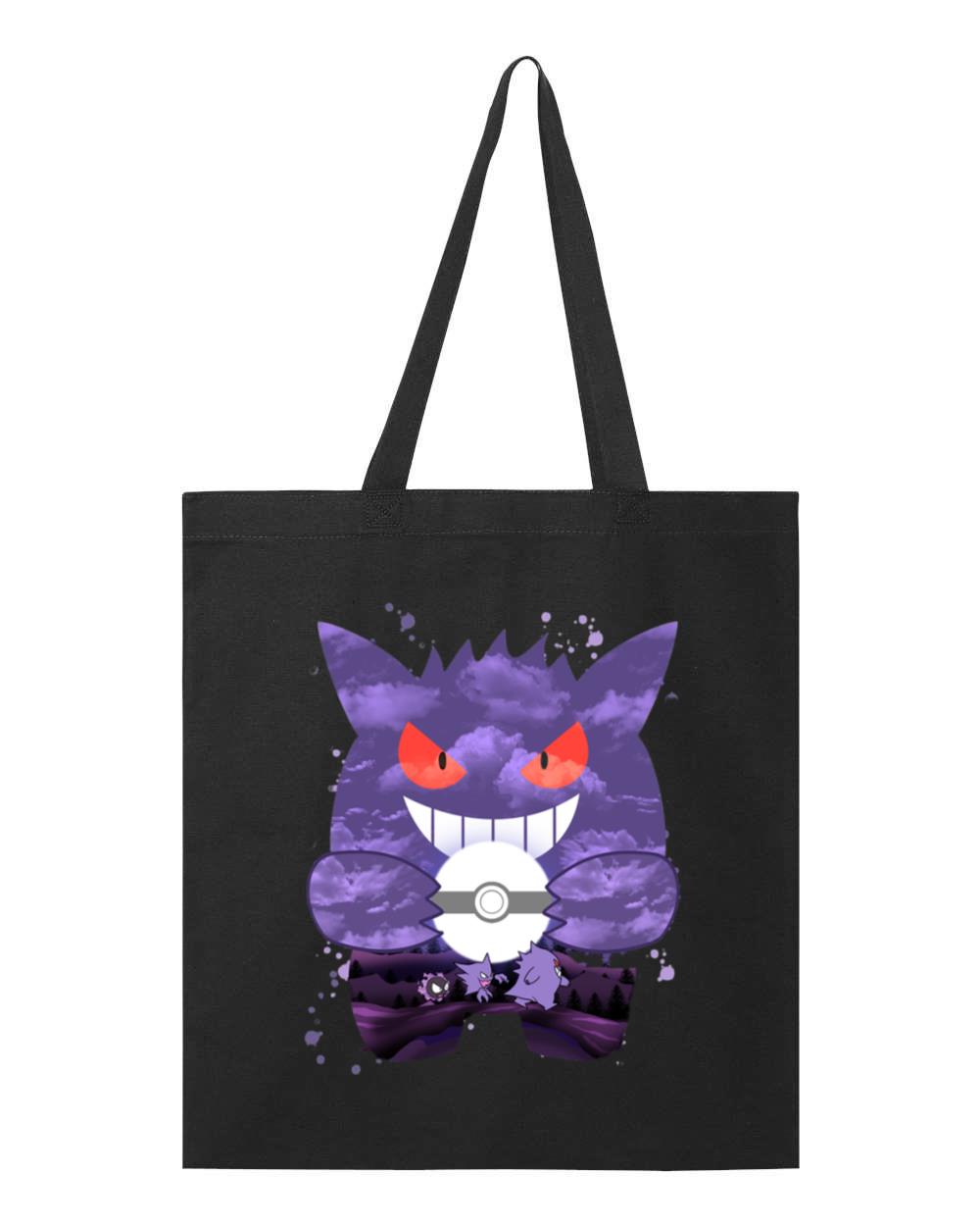 Haunting Style Tote Bag with Ghost Evolution and Gamer Fantasy Art ...