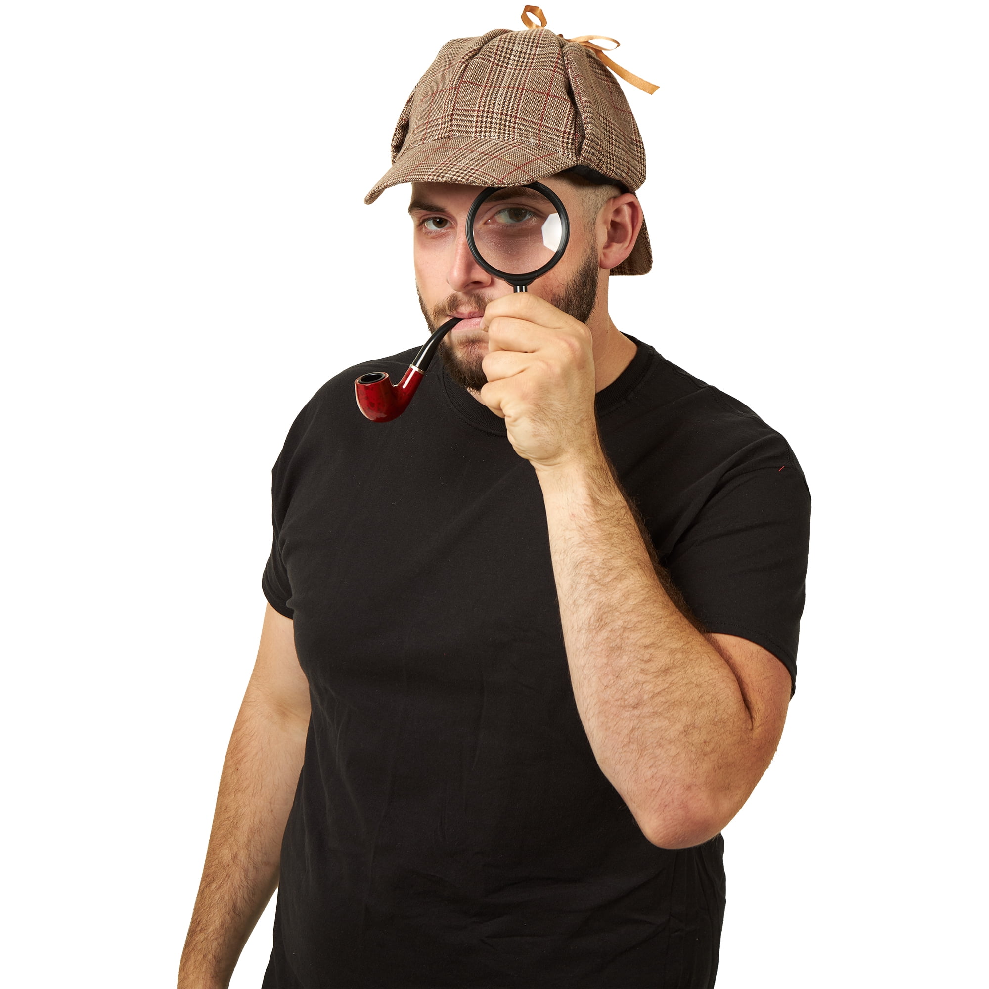 Hauntlook The Great Detective Halloween Costume Accessory Kit - Classic ...