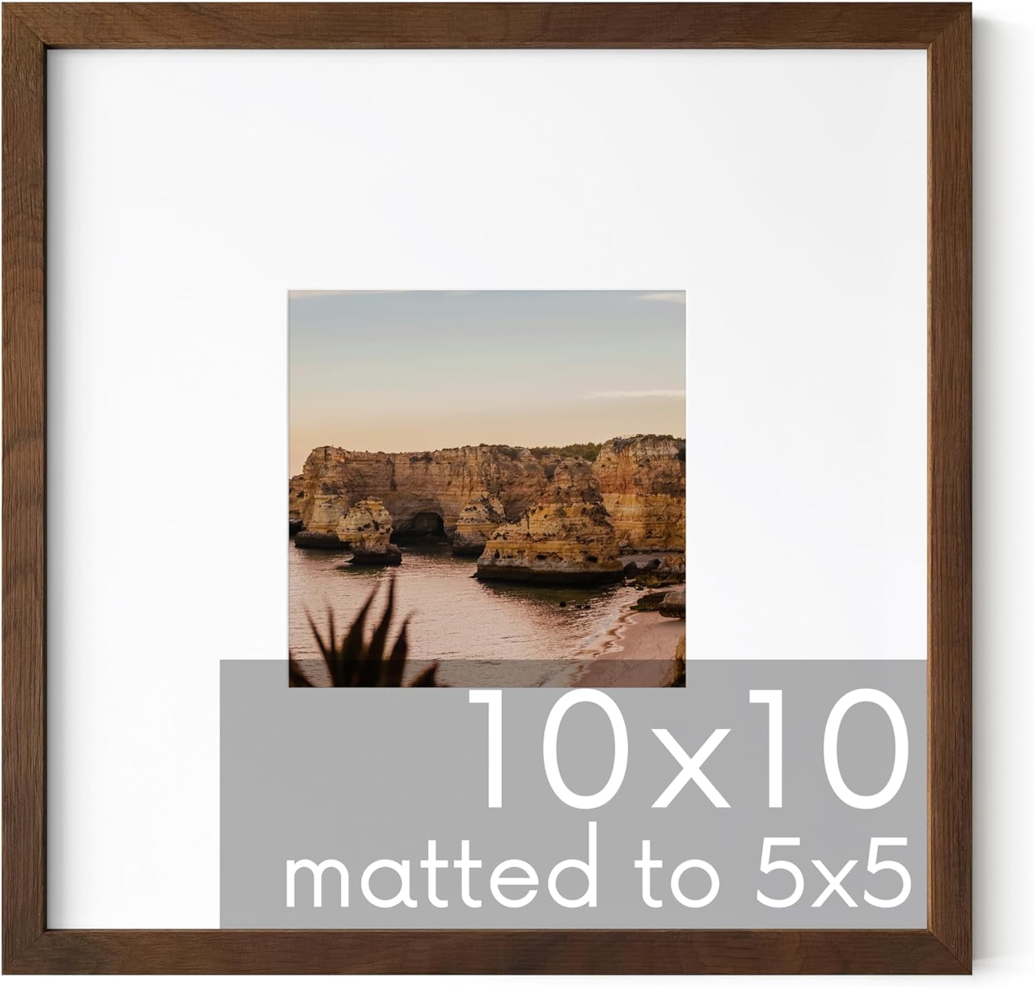Haus and Hues 10 x 10 Picture Frame - 10x10 Wood Frame Set of 3, 10x10 ...