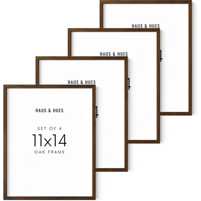 Haus and Hues 11 x 14 Picture Frame Set of 4 - Gallery Wall Frame Set ...