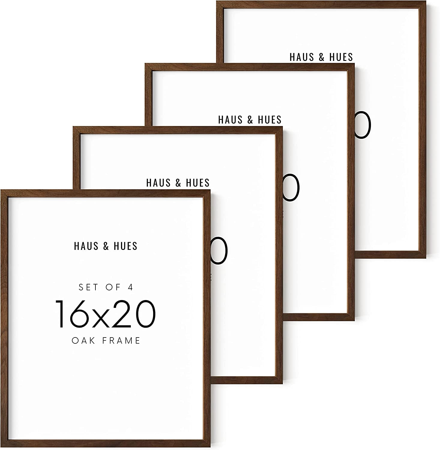 Haus and Hues 16x20 Picture Frames for Wall Set of 4 - 16 x 20 Gallery ...