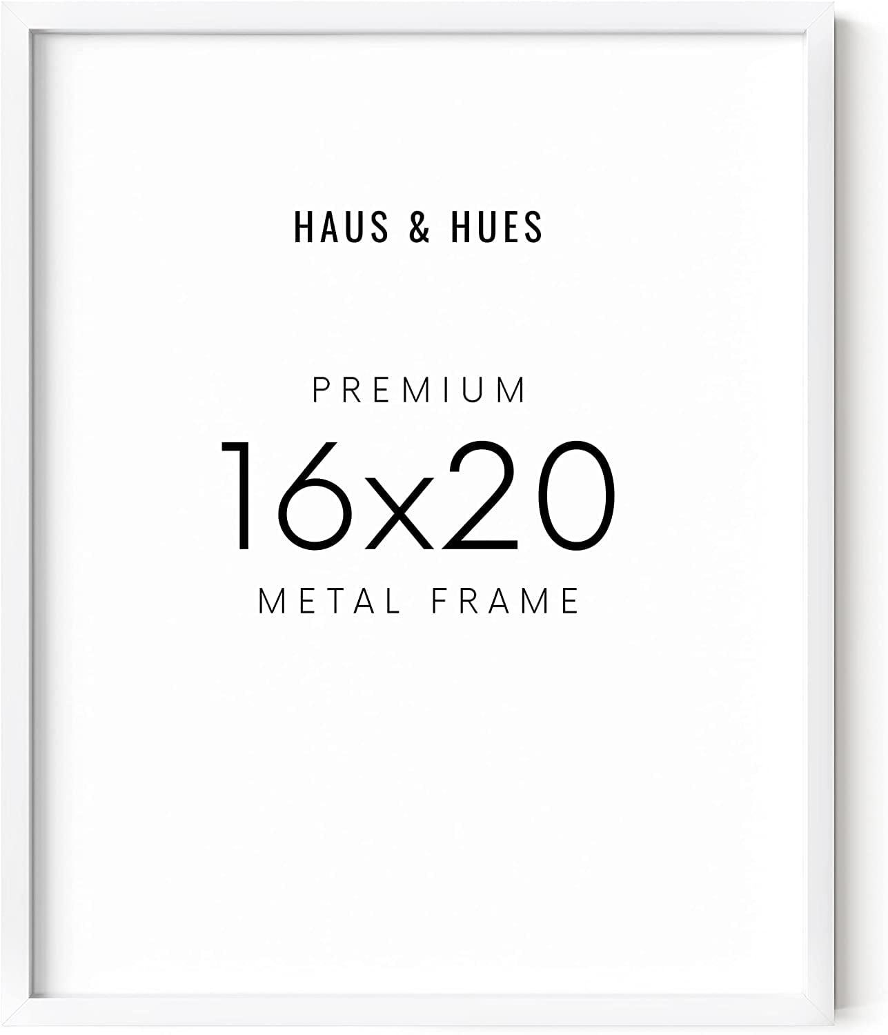 Haus and Hues 16x20 White Frame - 16 By 20 Picture Frame 16x20 Poster ...