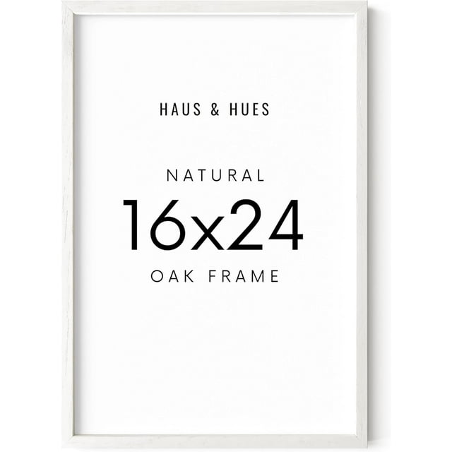 Haus and Hues 16x24 Frame - Set 1 16 x 24 Poster Frame, 16x24 Picture ...