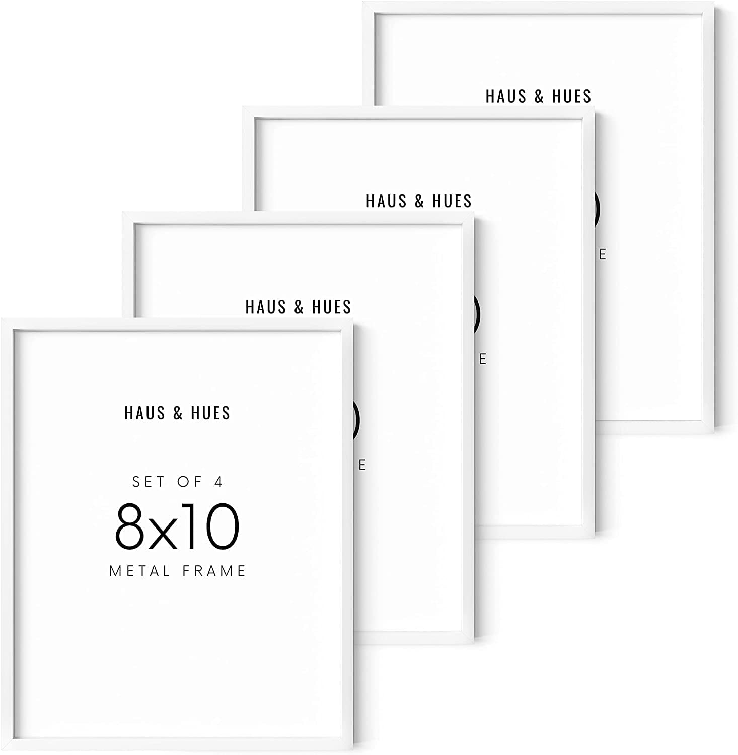 Haus and Hues 8x10 Picture Frame Set of 4 - 8x10 Frames Set of 4 ...