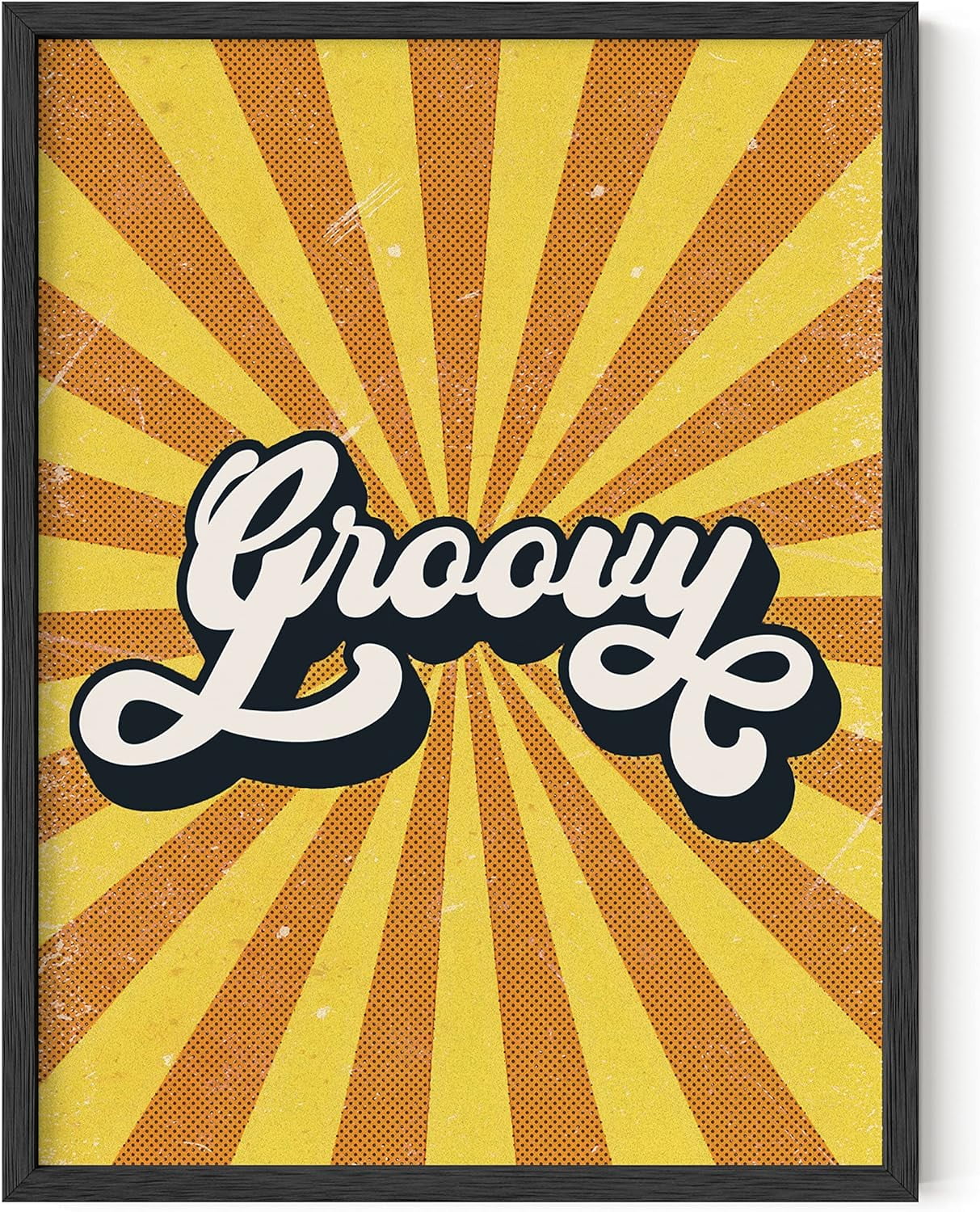 Haus and Hues Groovy Posters and Hippie Posters for Bedroom - Retro ...