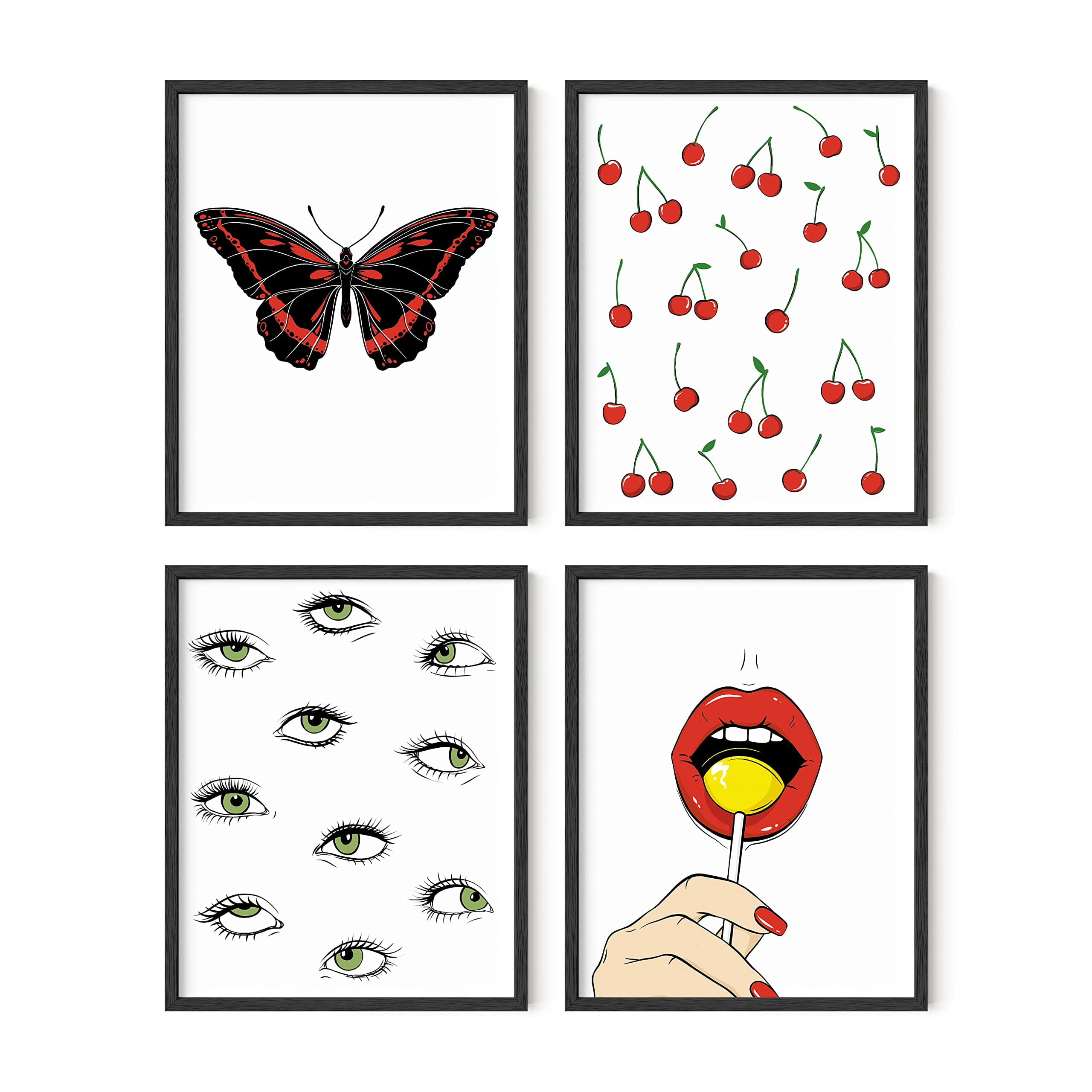 Haus and Hues Grunge Posters - Cool Posters for Room Aesthetic, Trippy ...