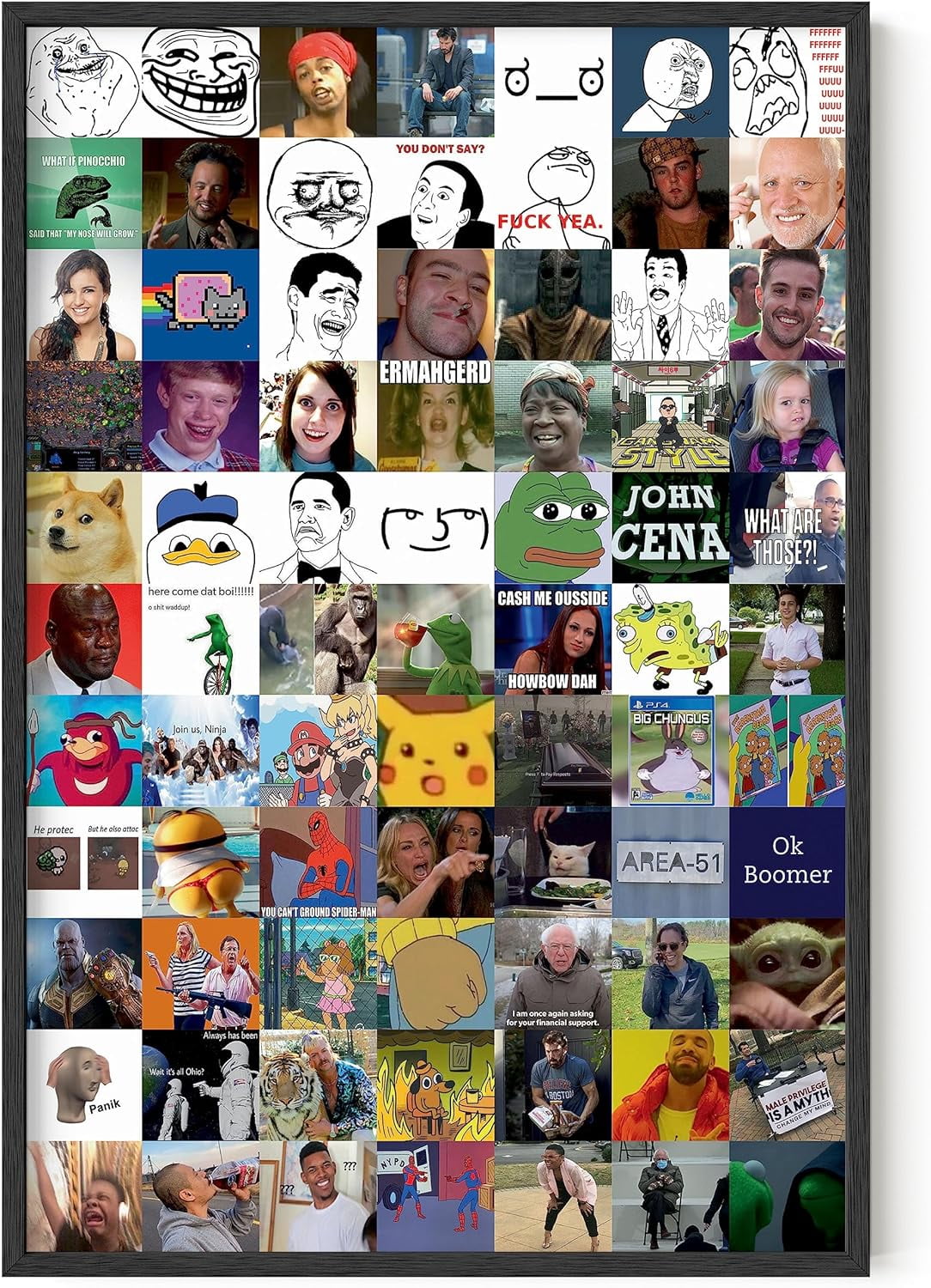 Haus and Hues Meme Posters, Funny Posters For College Dorm, Humor Wall ...