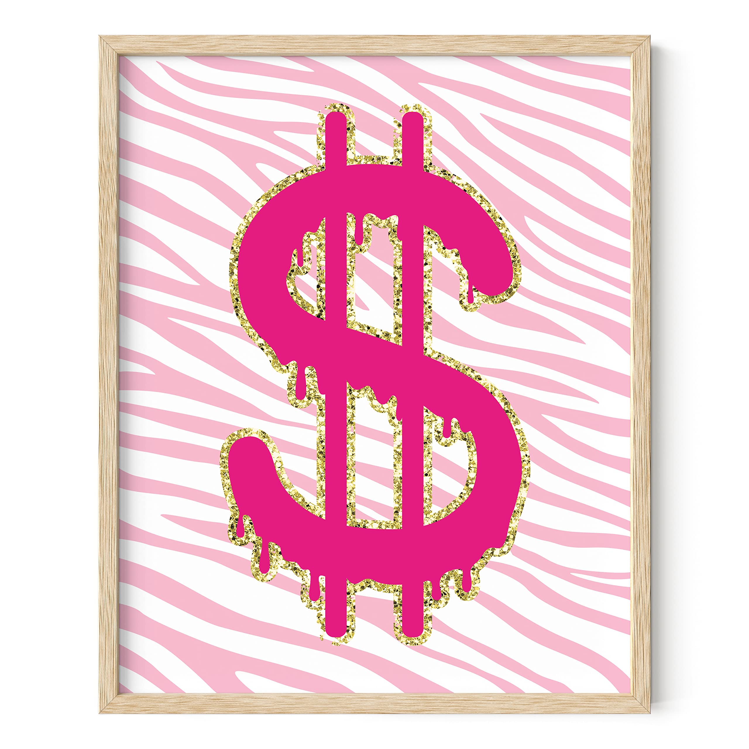 Haus and Hues Pink Poster Preppy Wall Art - Cute Posters for Room ...