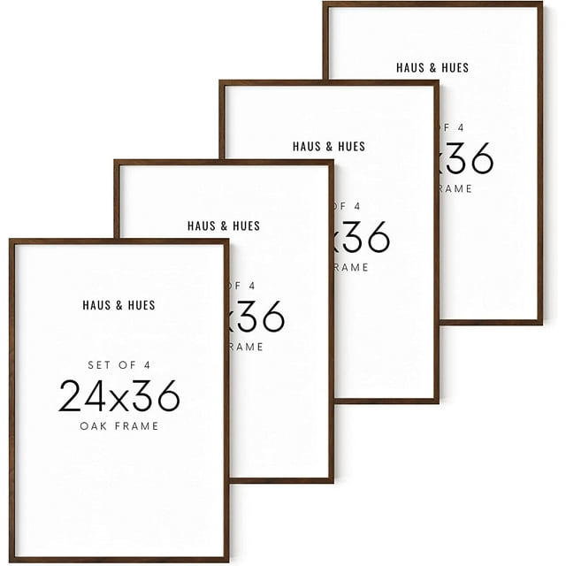 Haus and Hues Poster Frames 24 x 36 Inches Set of 4 - 24x36 Poster ...