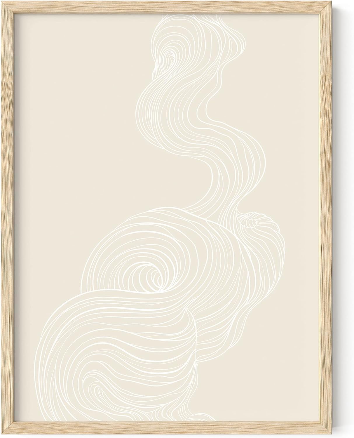 Haus and Hues Scandinavian Wall Art Abstract Art Prints - Mid Century Modern Art Wall Decor and ...