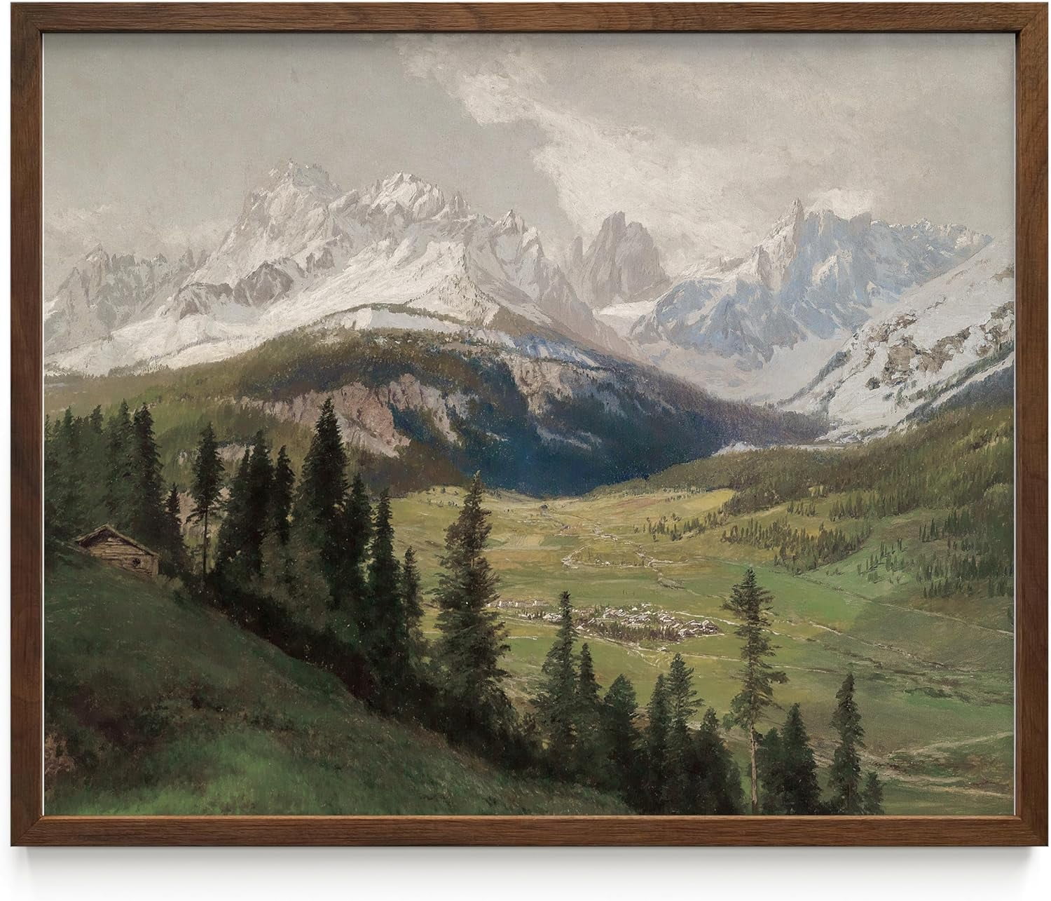 Haus and Hues Vintage Prints Wall Art - Oil Paintings for Wall Decor ...