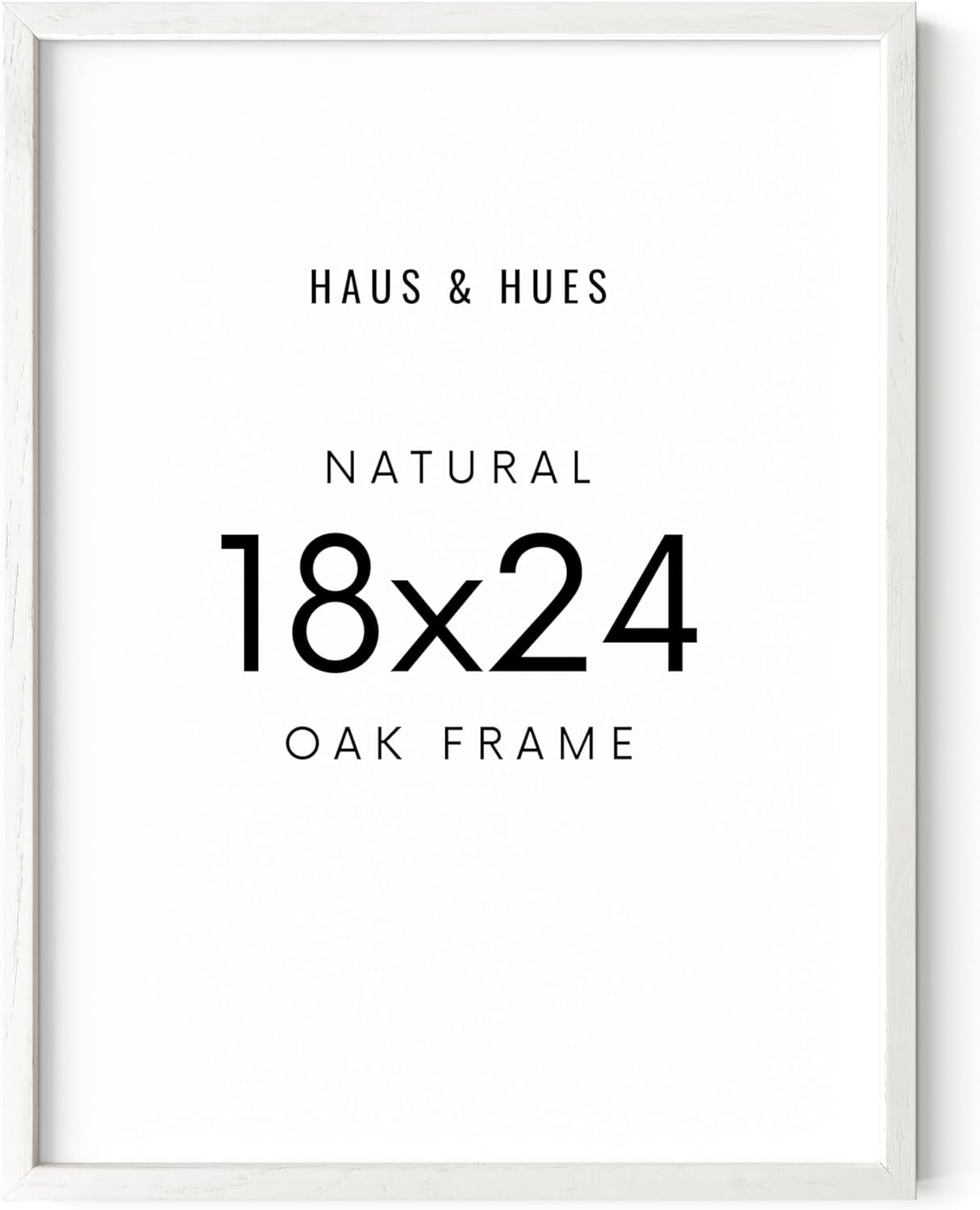 Haus and Hues White 18 x 24 Poster Frame - Set of 1 18 x 24 Picture Frame, Wall 18x24 Frame ...