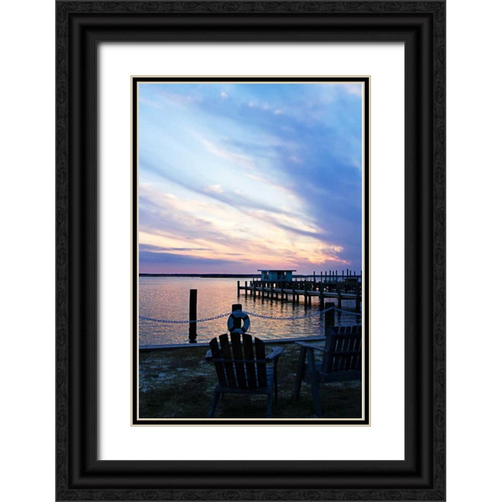Hausenflock, Alan 11x14 Black Ornate Wood Framed with Double Matting ...