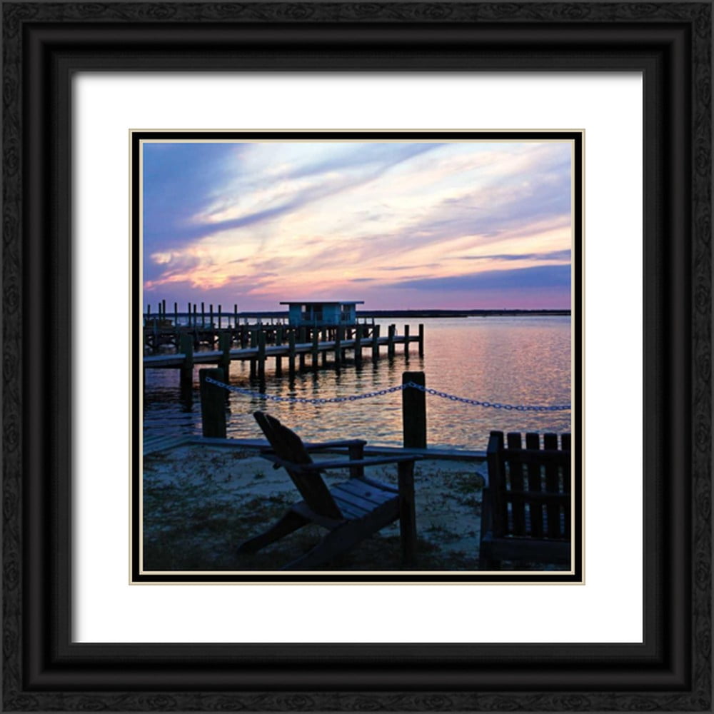 Hausenflock, Alan 15x15 Black Ornate Wood Framed with Double Matting ...