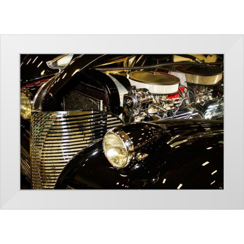 Hausenflock, Alan 32x23 White Modern Wood Framed Museum Art Print ...
