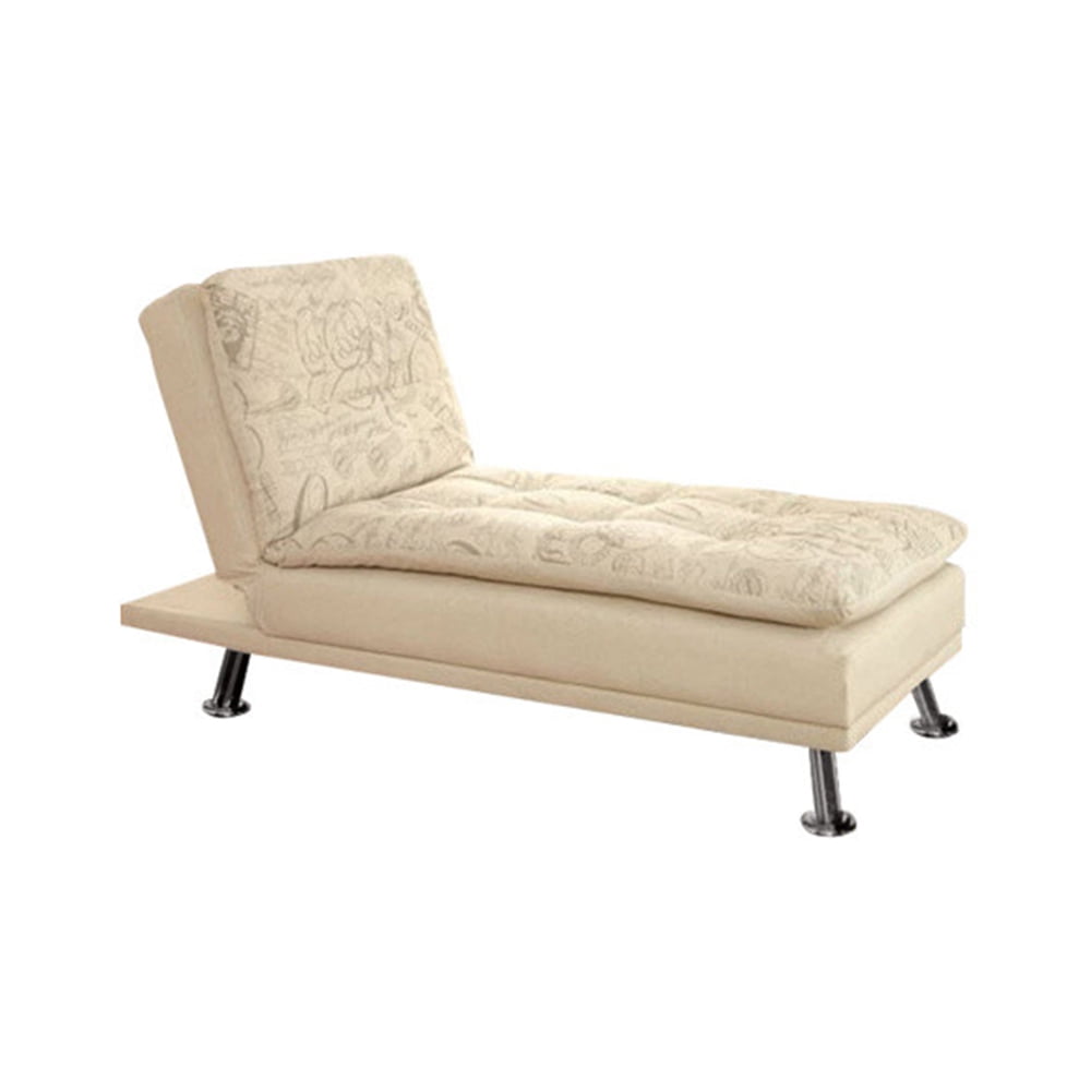 Hauser I Contemporary Chaise, White Signature Finish - Walmart.com