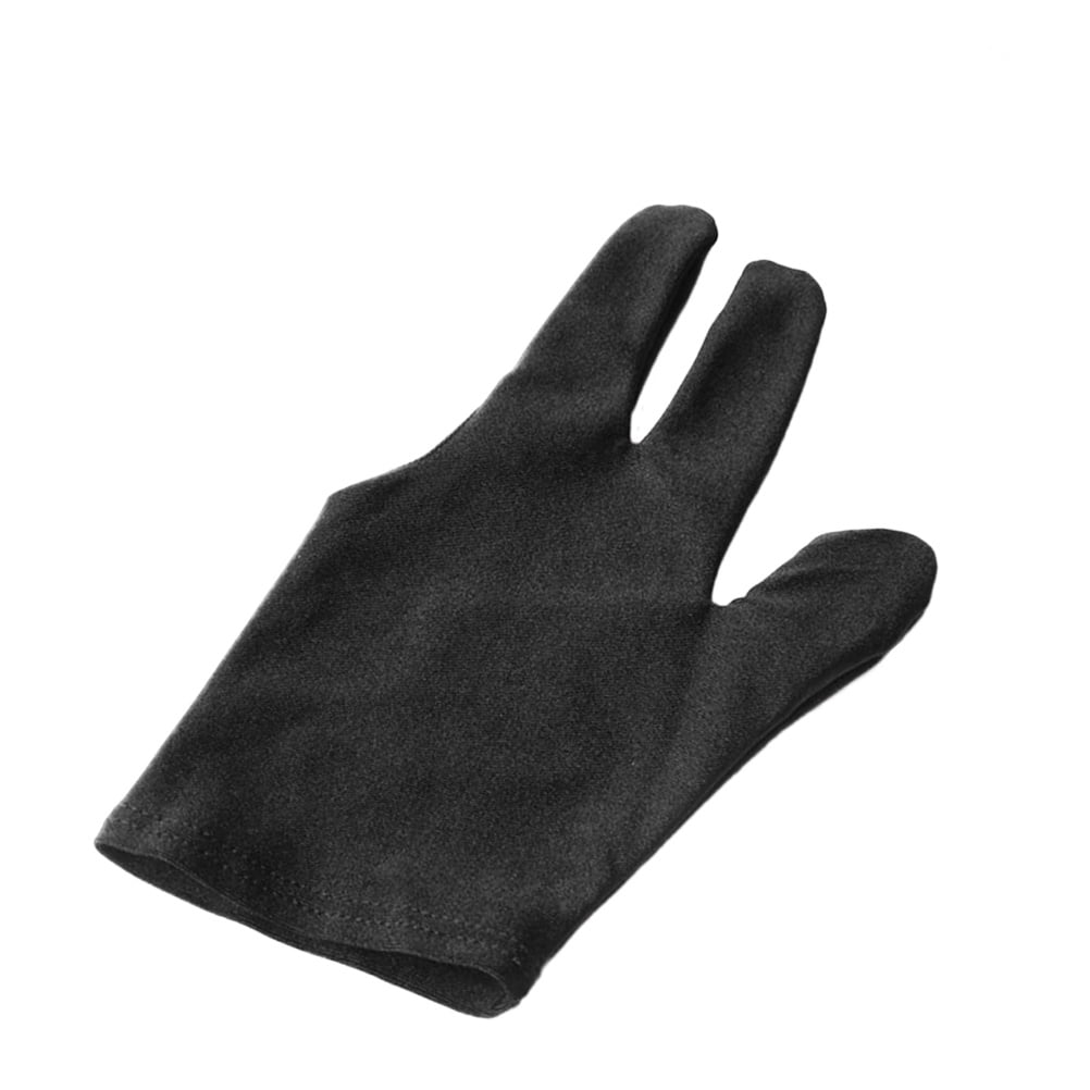 RENACLIPY Sweat-Absorbent Breathable 3 Fingers Billiard Gloves 12Set ...