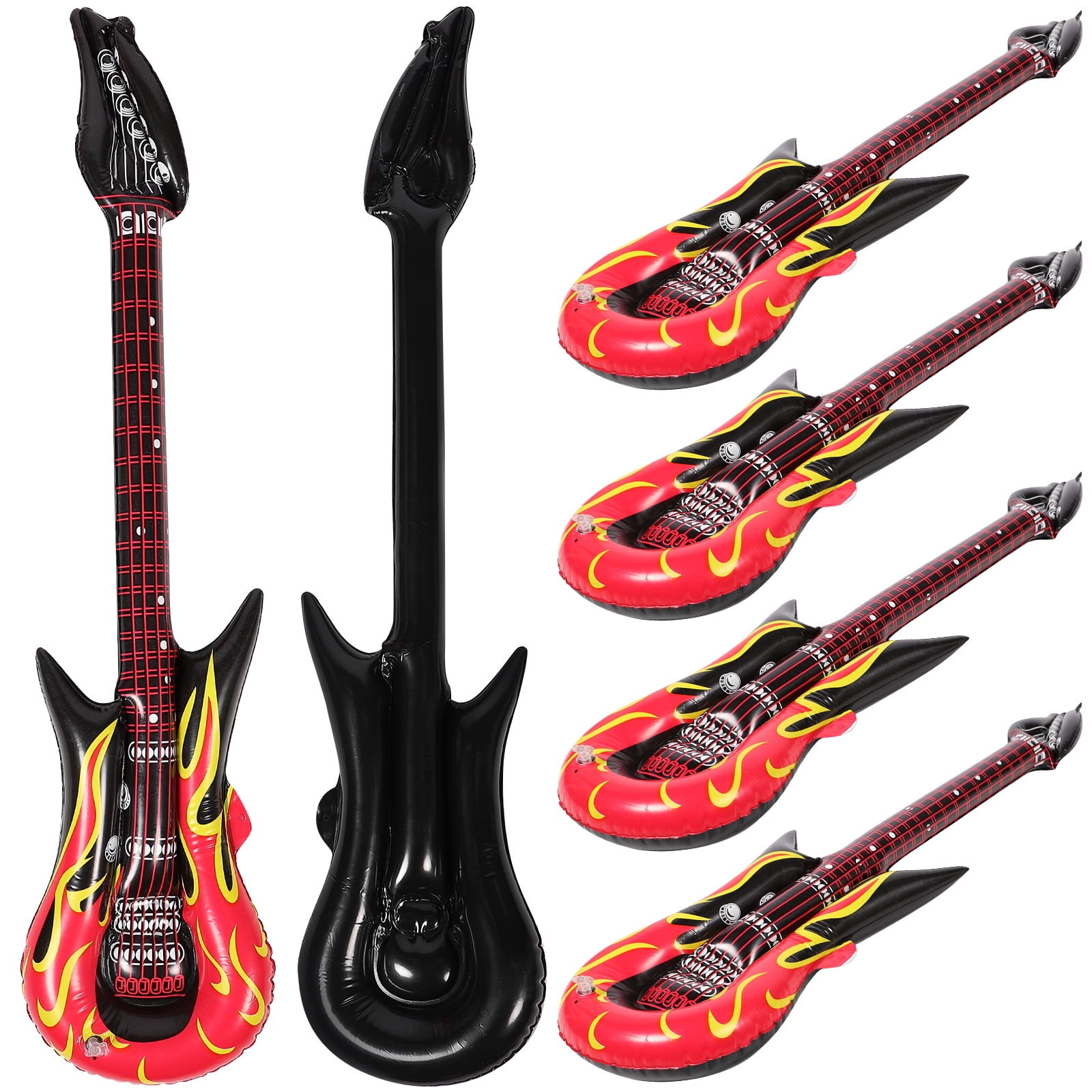 Haust 6Pcs Interesting Inflatable Instruments Pool Inflatable Toys Kids ...