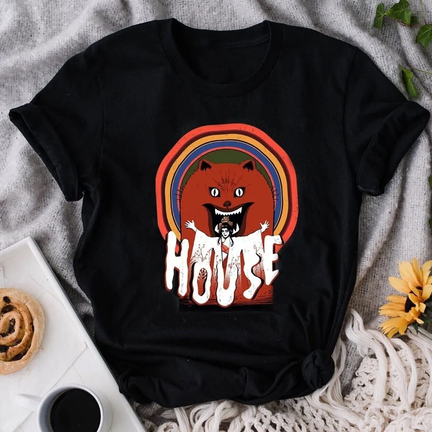 Hausu House Japanese Horror Movie 1977 Illustration Retro Gift ...