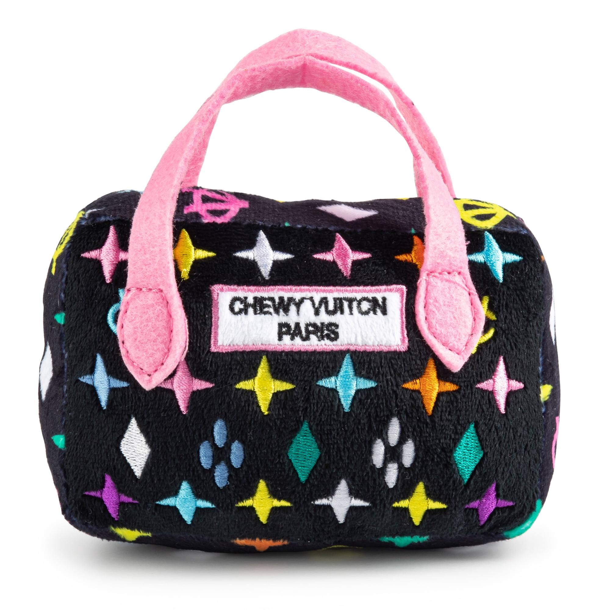 Haute Diggity Dog Chewy Vuiton Black Monogram Collection – Soft Plush ...