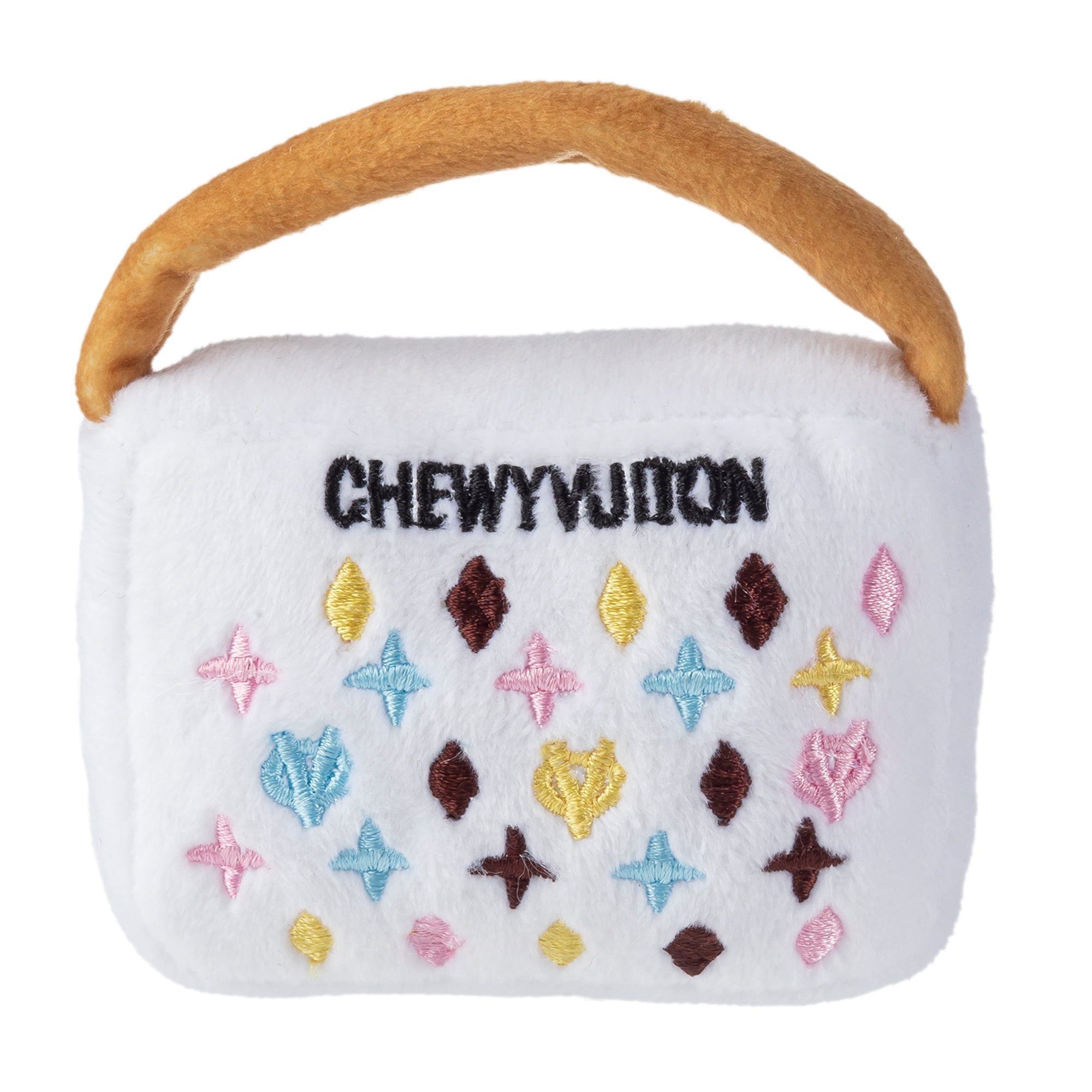 Haute Diggity Dog Chewy Vuiton White Collection – Soft Plush Designer ...