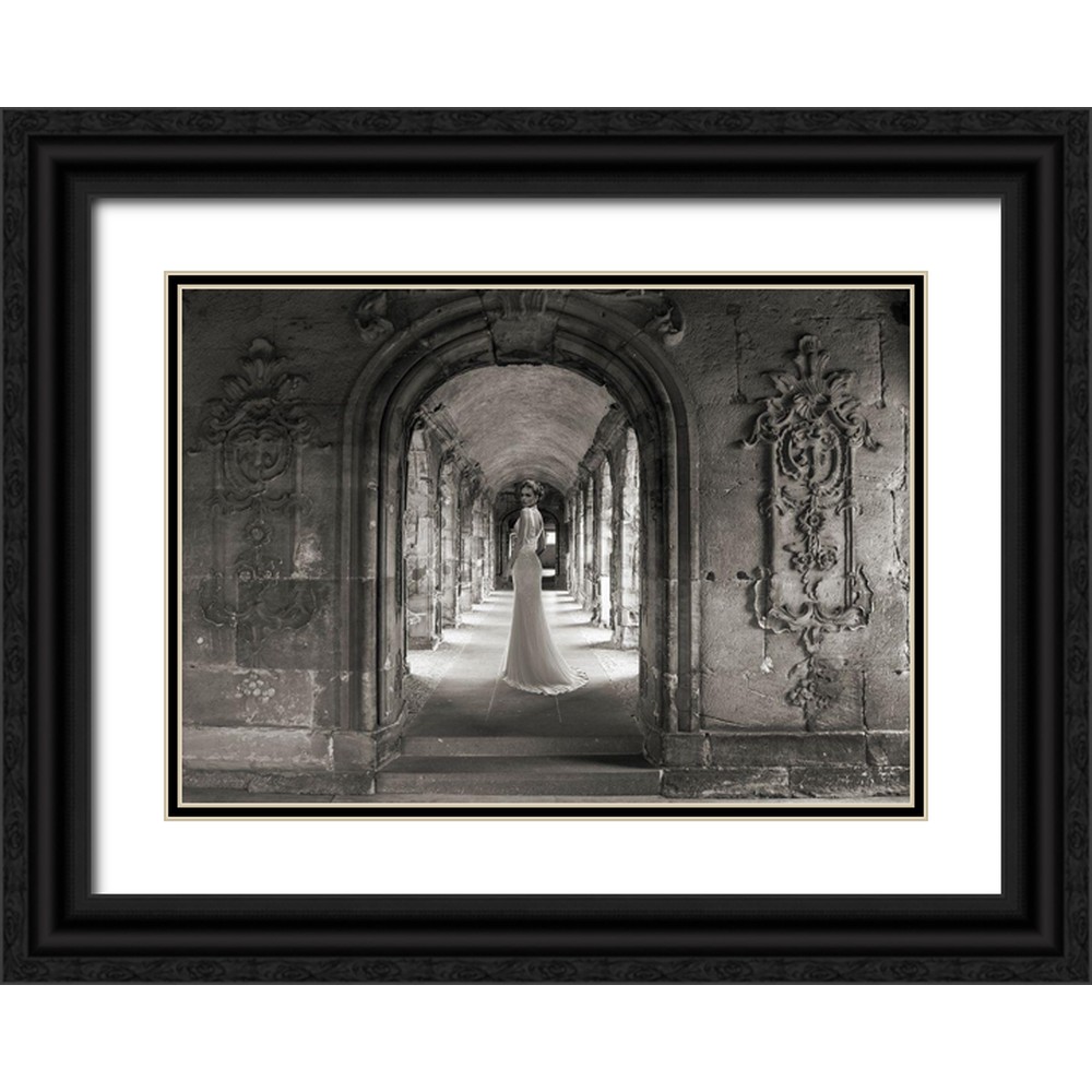 Haute Photo Collection 14x11 Black Ornate Wood Framed with Double ...