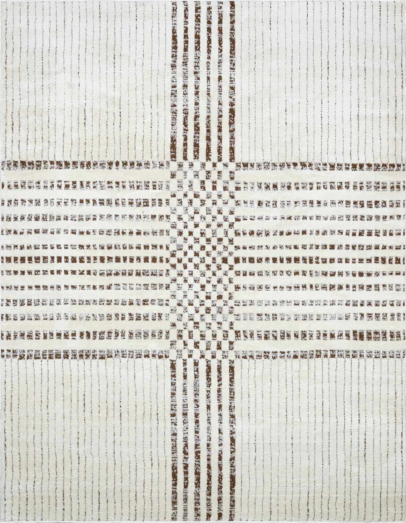 Hauteloom Alvina Contemporary Abstract Area Rug for Hallway, Bedroom ...