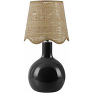 SAFAVIEH Hanron 26 in. Coastal Table Lamp, Blue - Walmart.com
