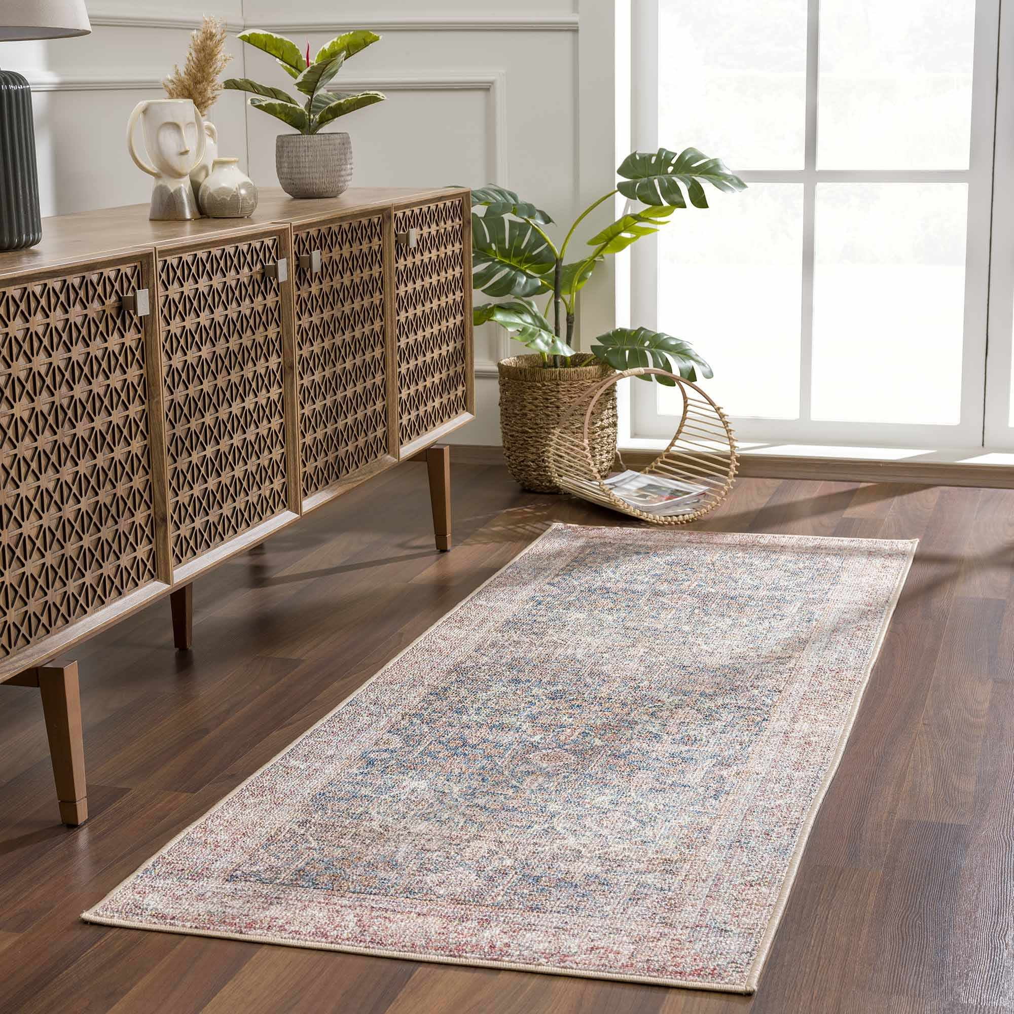 Hauteloom Avel Hallway, Kitchen Machine Washable Runner Rug ...