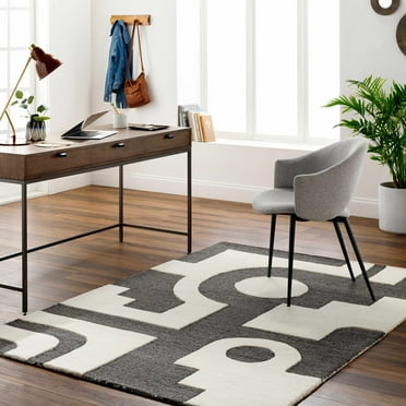 Hauteloom Pello Wool Living Room, Bedroom Area Rug - Contemporary ...