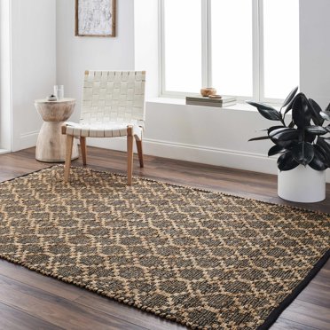 Homespice Pinecone Green Braided Runner Rug 22x72" Jute Rug for ...