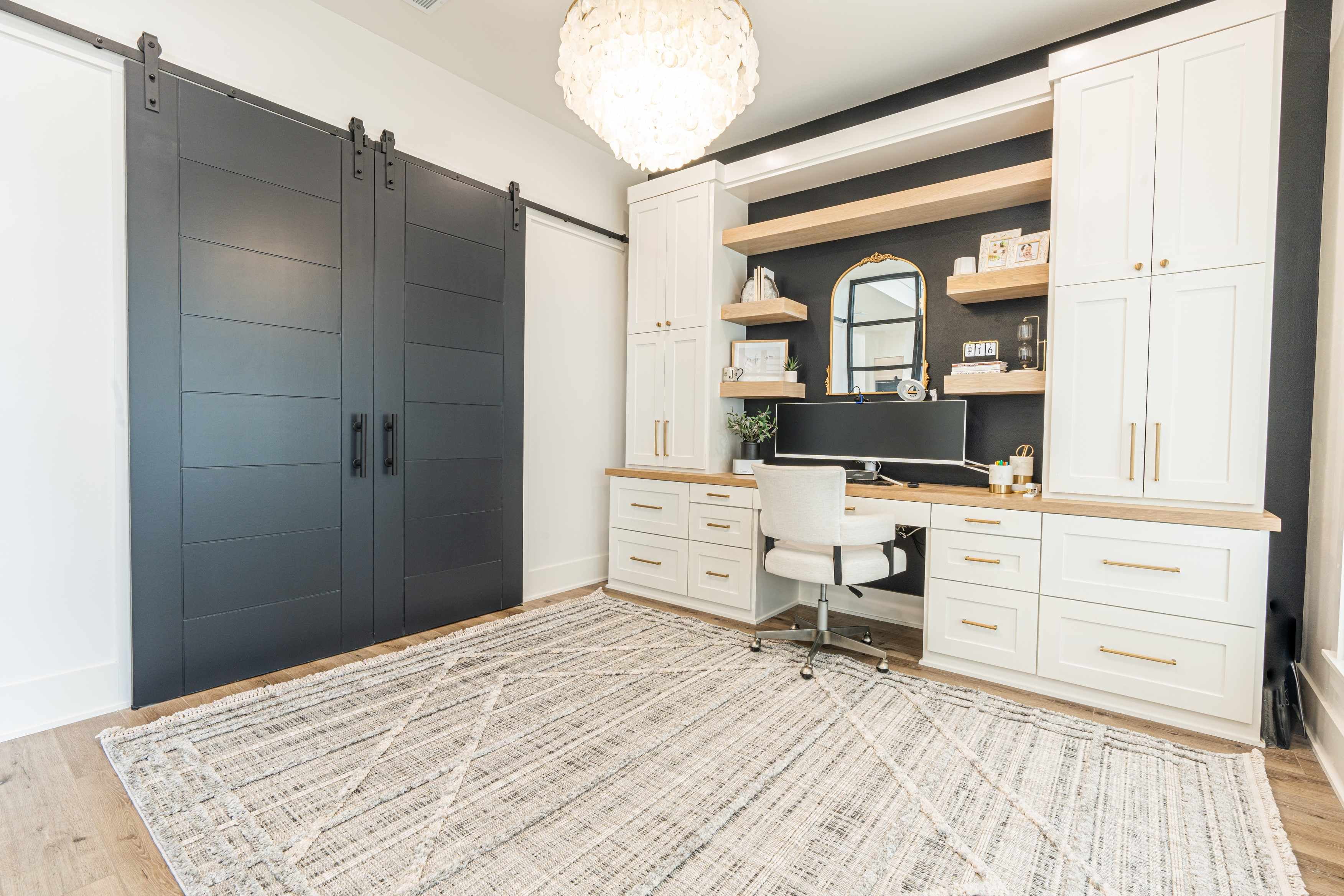 Hauteloom Barurao Farmhouse Living Room Bedroom Moroccan Stripped Area ...