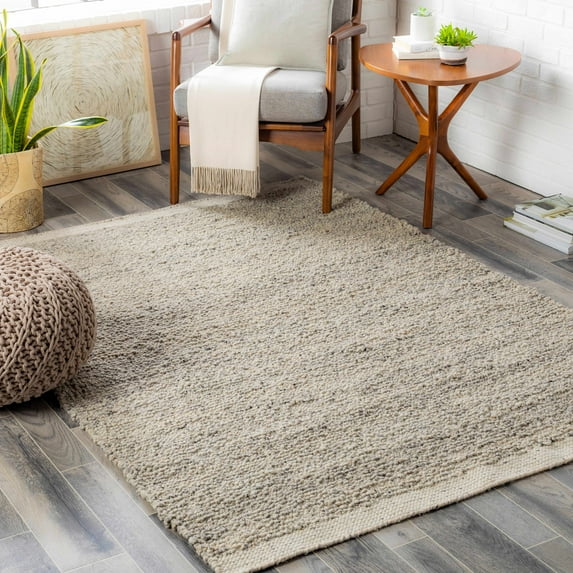 Hauteloom Basiao Wool Living Room, Bedroom Area Rug - Contemporary ...