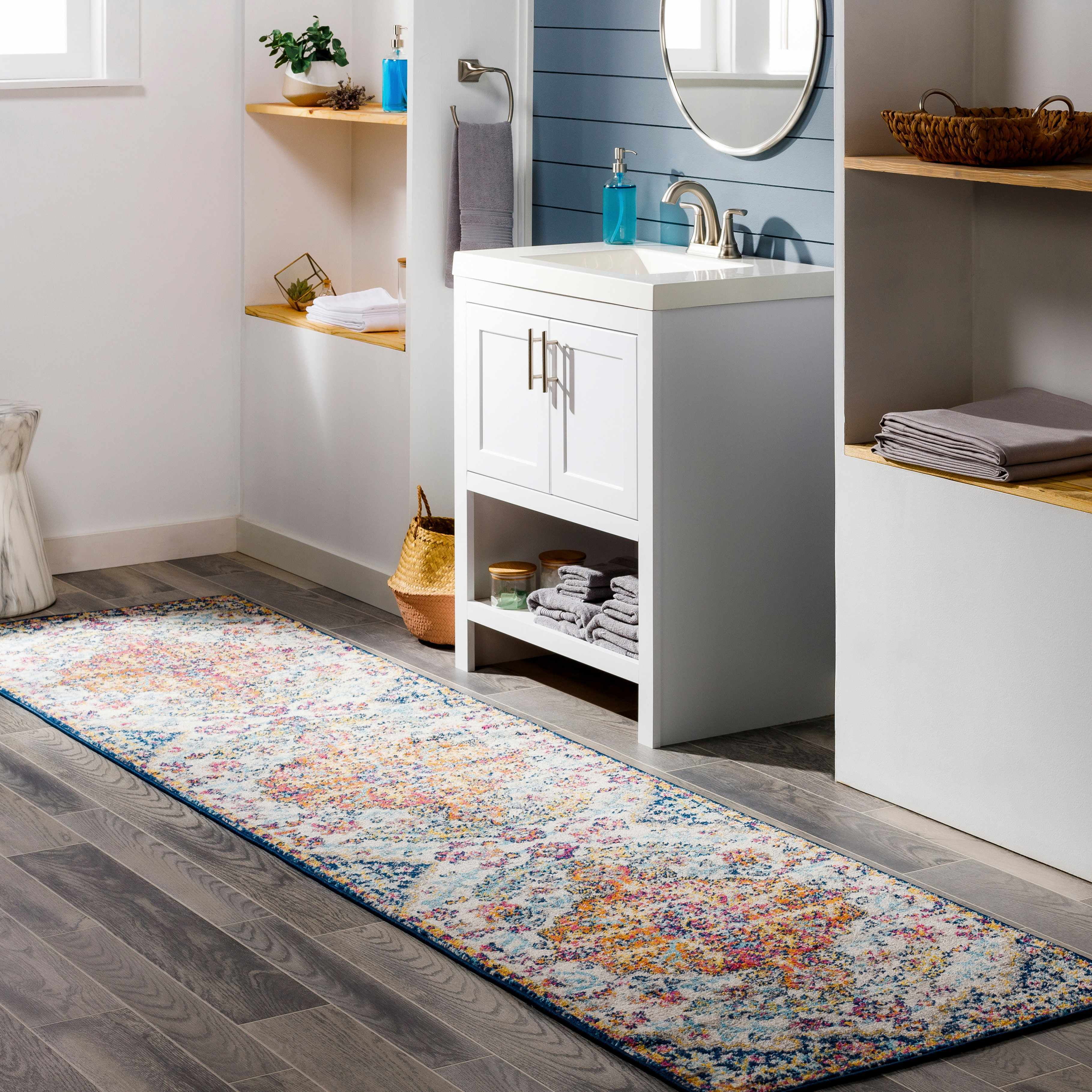 Hauteloom Bodrum Hallway, Kitchen Runner Rug - Updated Traditional ...