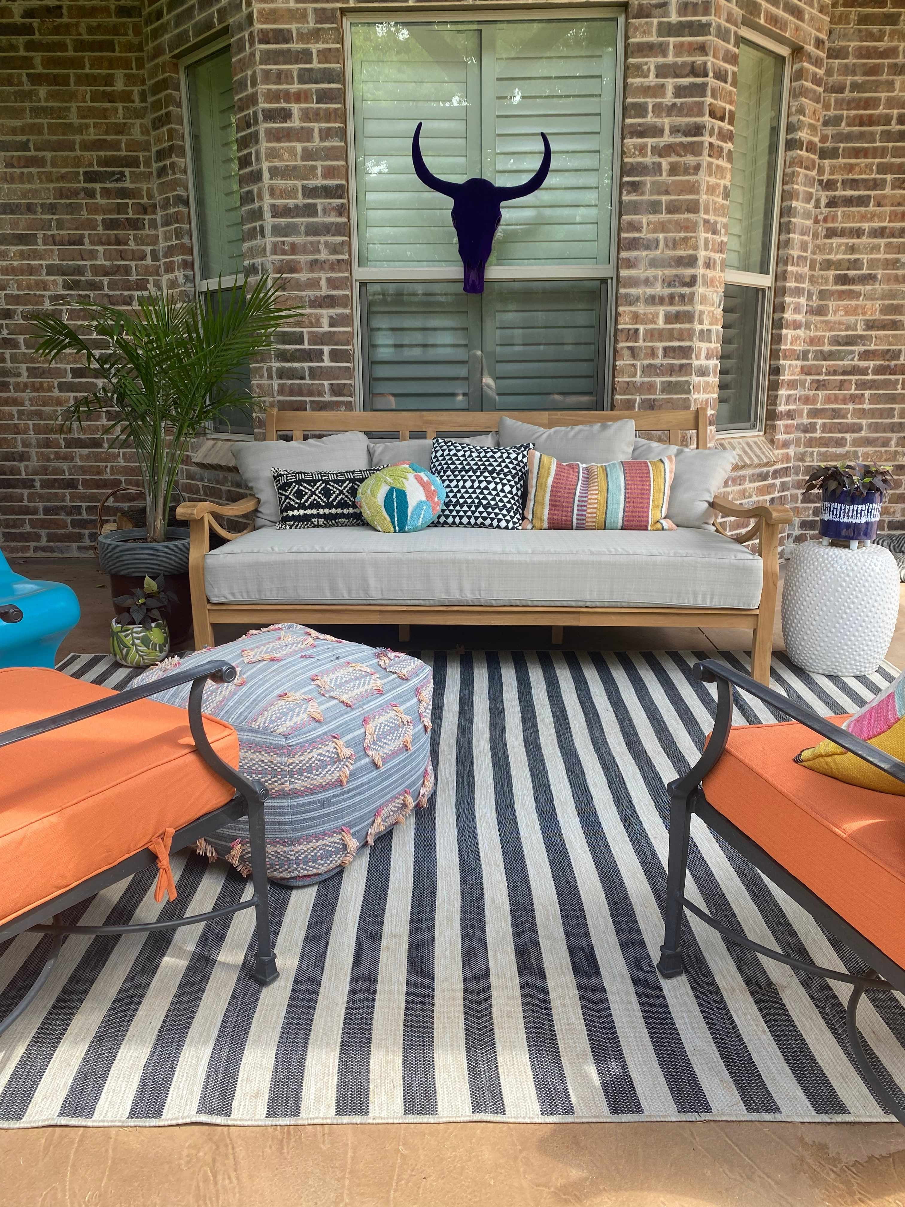 Hauteloom Bongaree Living Room, Bedroom Patio Outdoor Area Rug ...