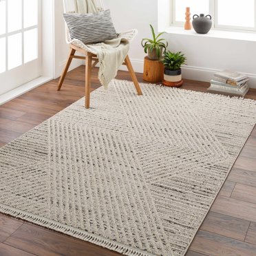 Hauteloom Promp Shaggy Farmhouse Living Room, Bedroom Runner Rug ...