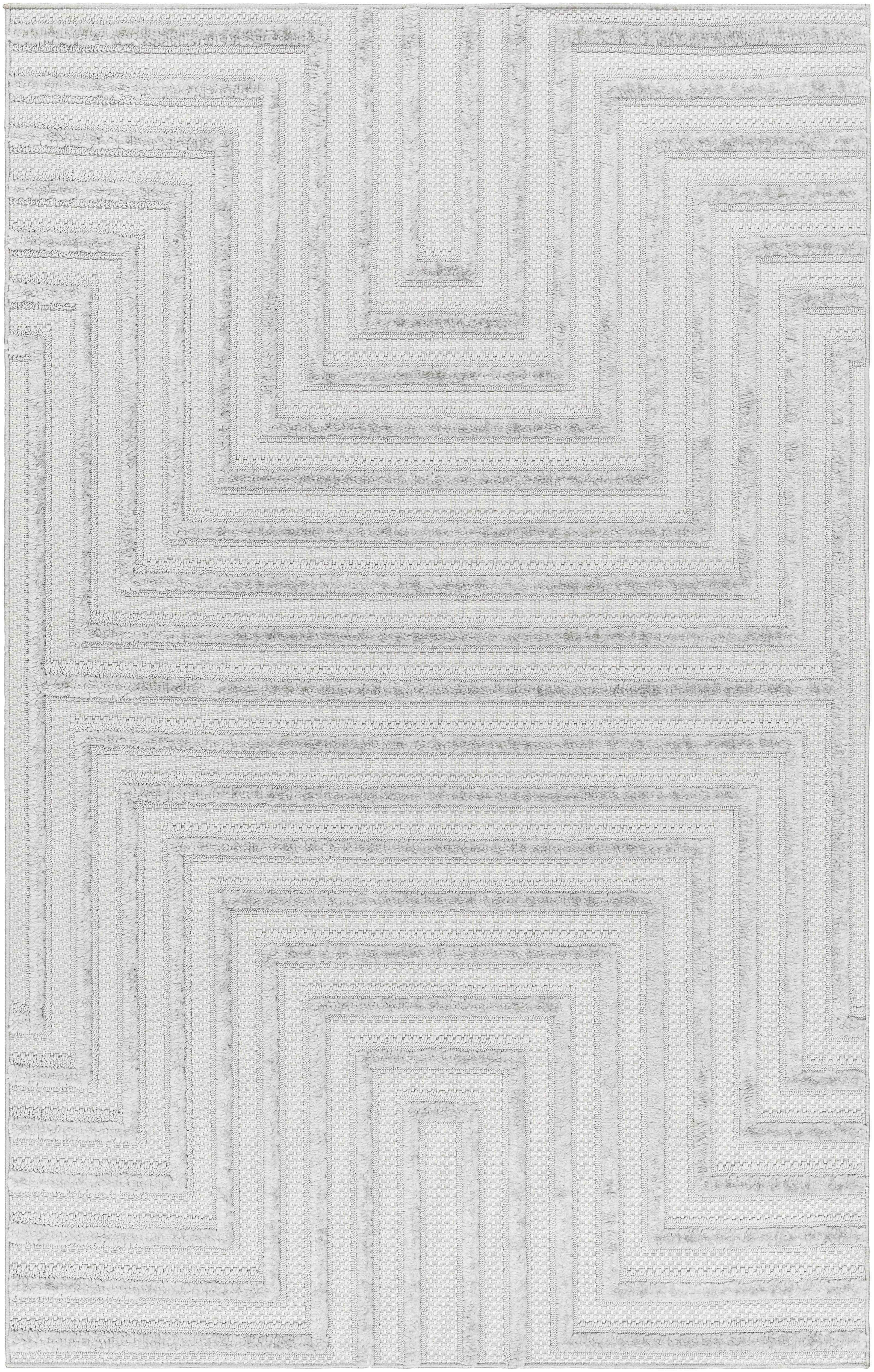 Hauteloom Cadee Living Room, Bedroom Patio Outdoor Area Rug - High Pile ...