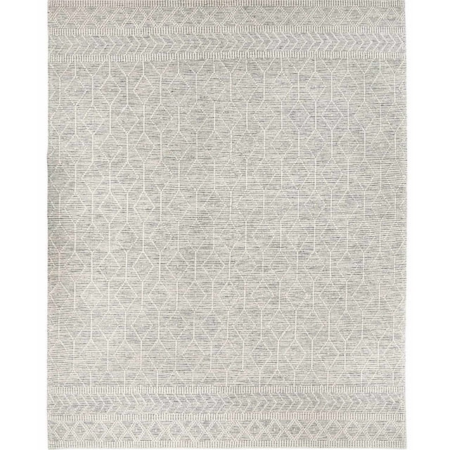 Hauteloom Carolina Boho Hand Woven Wool High Low Textured Area Rug ...