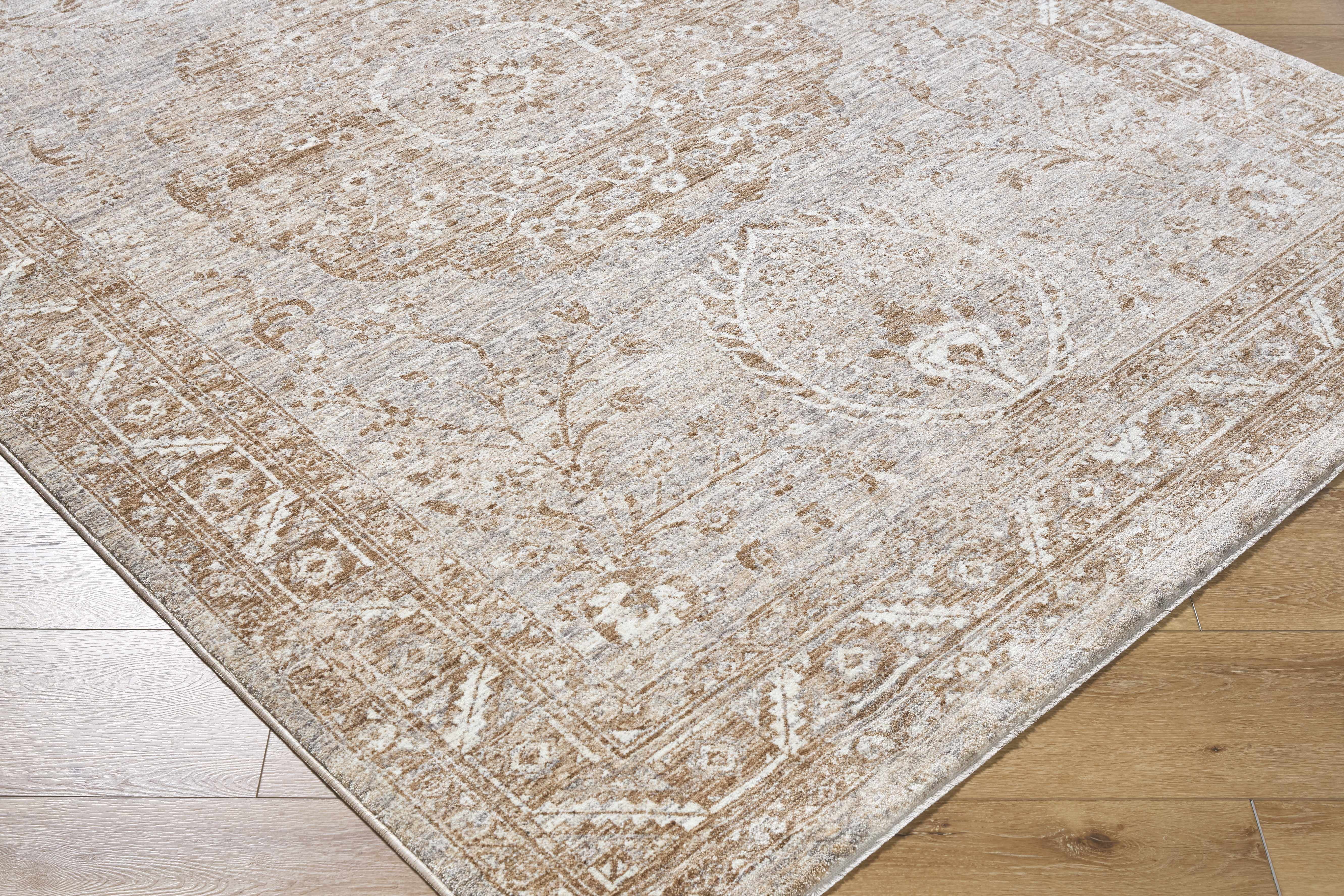 Hauteloom Cosimo Living Room, Bedroom Area Rug - Traditional - Cream ...