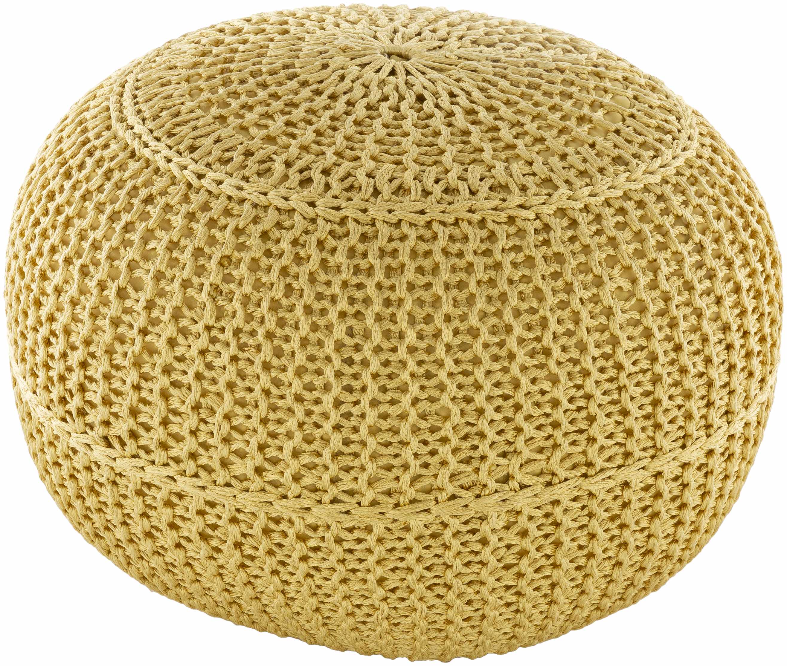 Mxfurhawa Seagrass Pouf Ottoman Round Accent Foot Rest Stool Outdoor ...