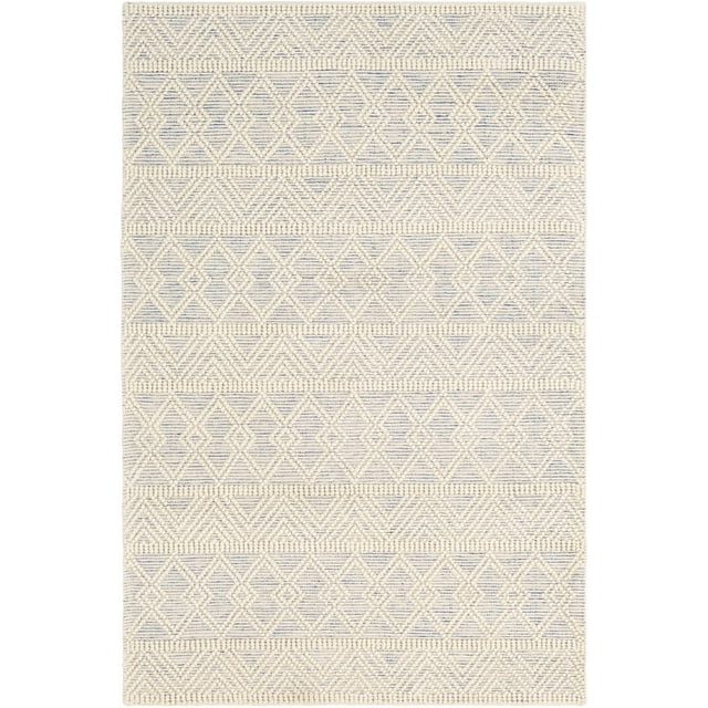 Hauteloom Ginter Boho Hand Woven Wool High Low Textured Area Rug ...